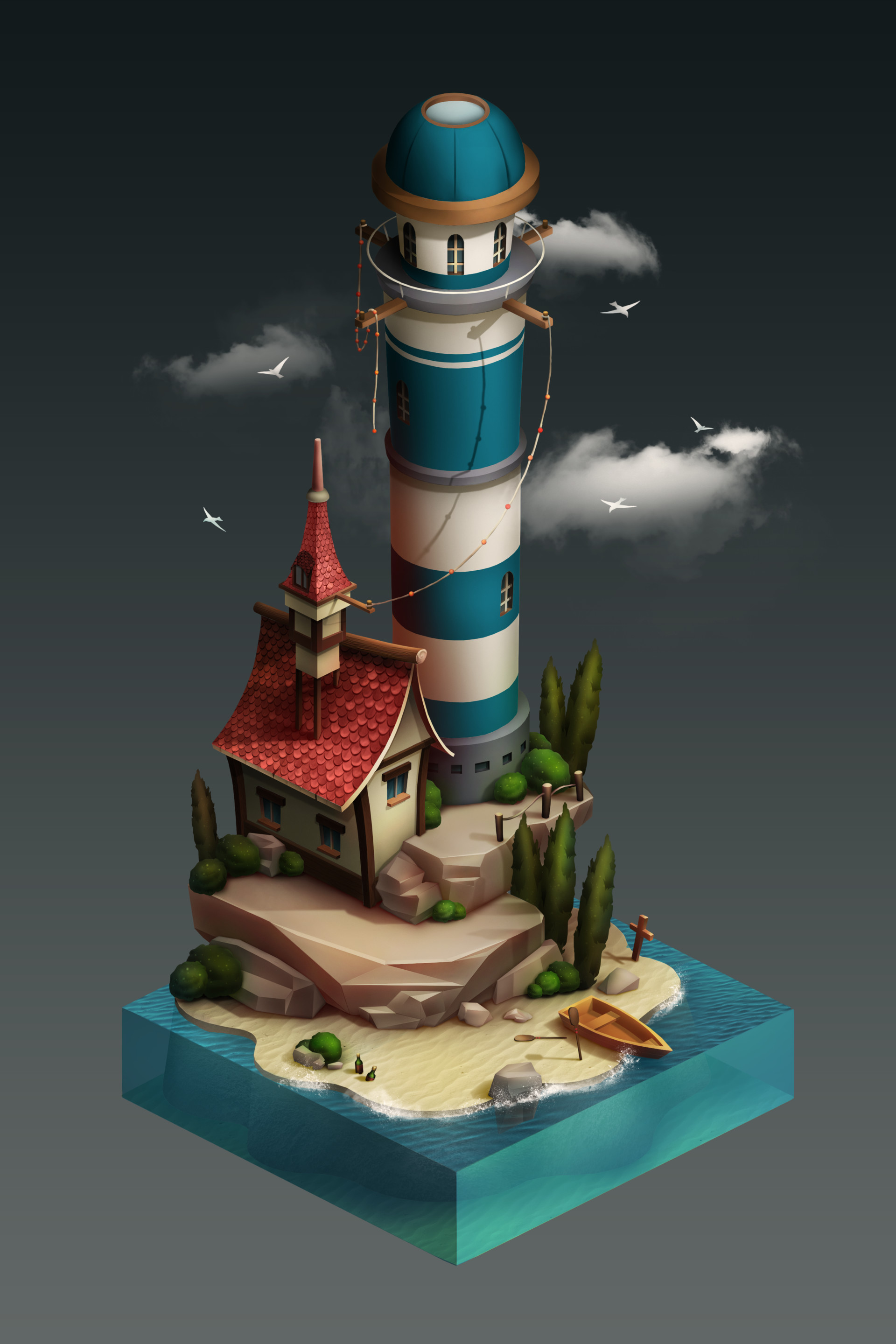 ArtStation - Lighthouse