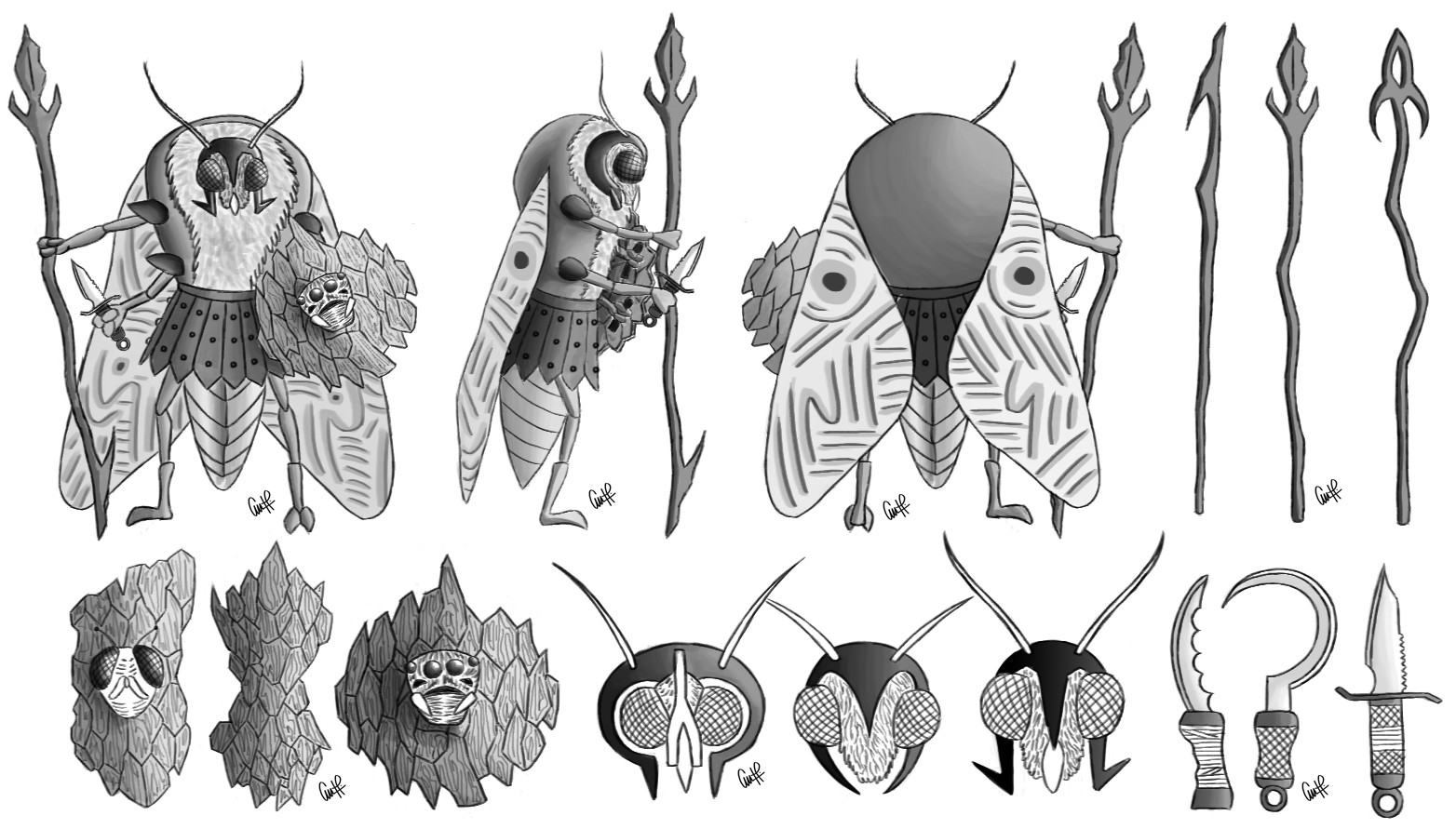 ArtStation - Insect Warrior