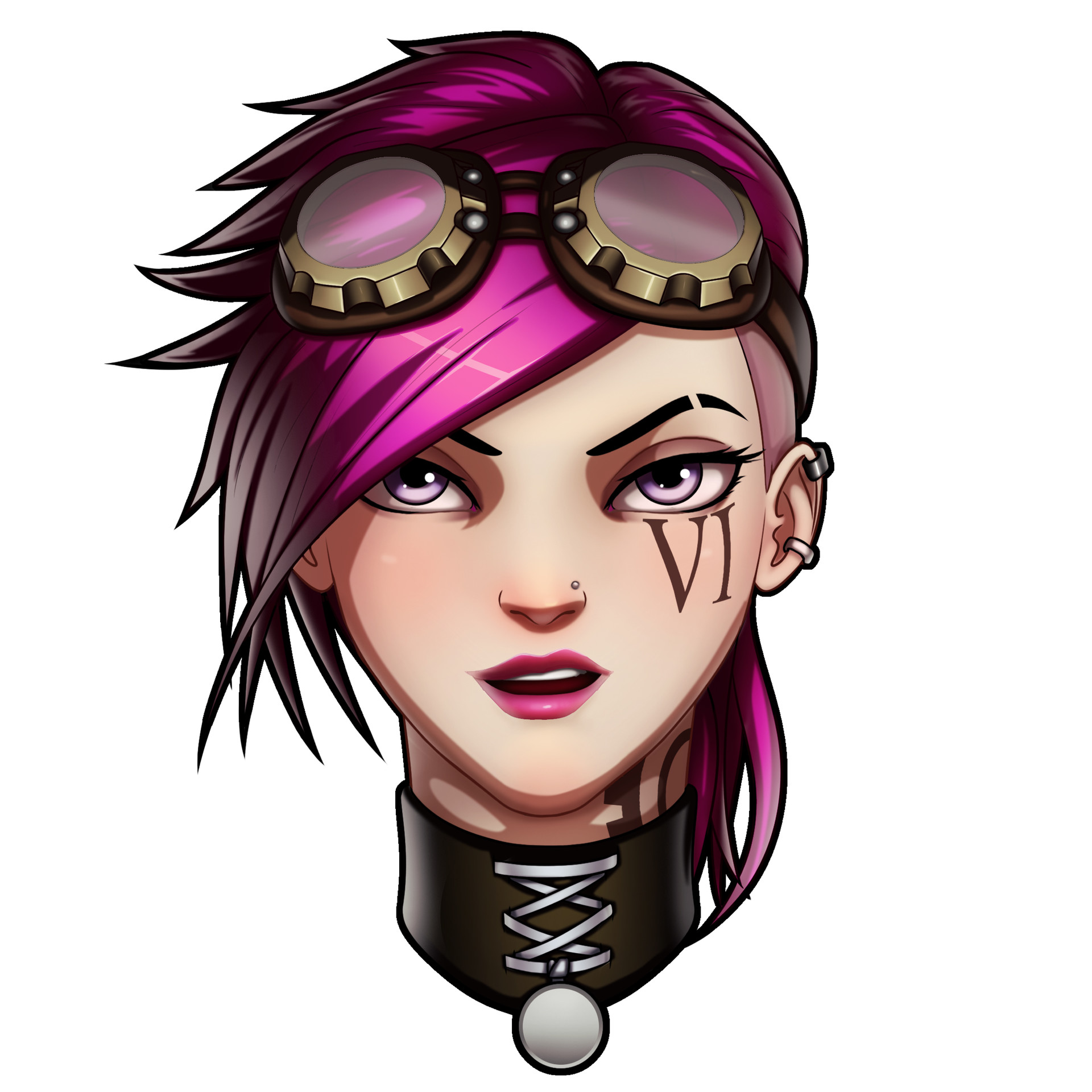 Vi The Piltover Enforcer Fan Art