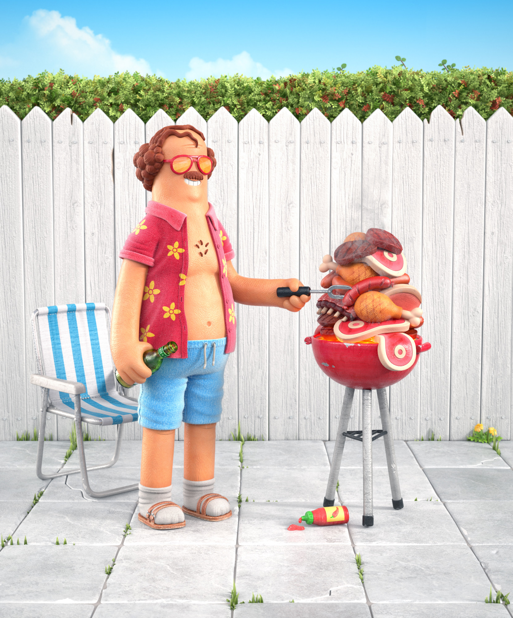 ArtStation - BBQ Guy
