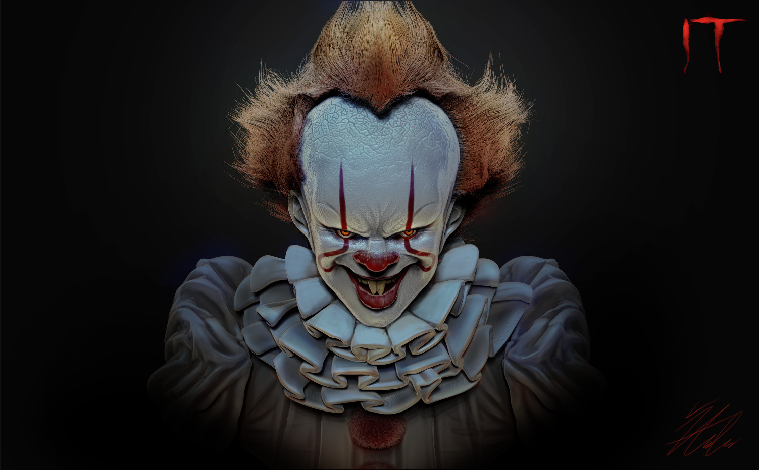 ArtStation - IT - Pennywise the Dancing Clown
