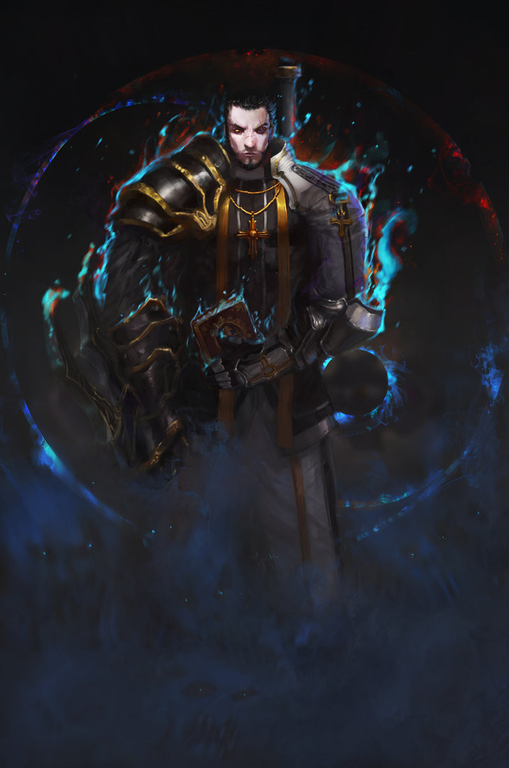 ArtStation - The Priest Awakening