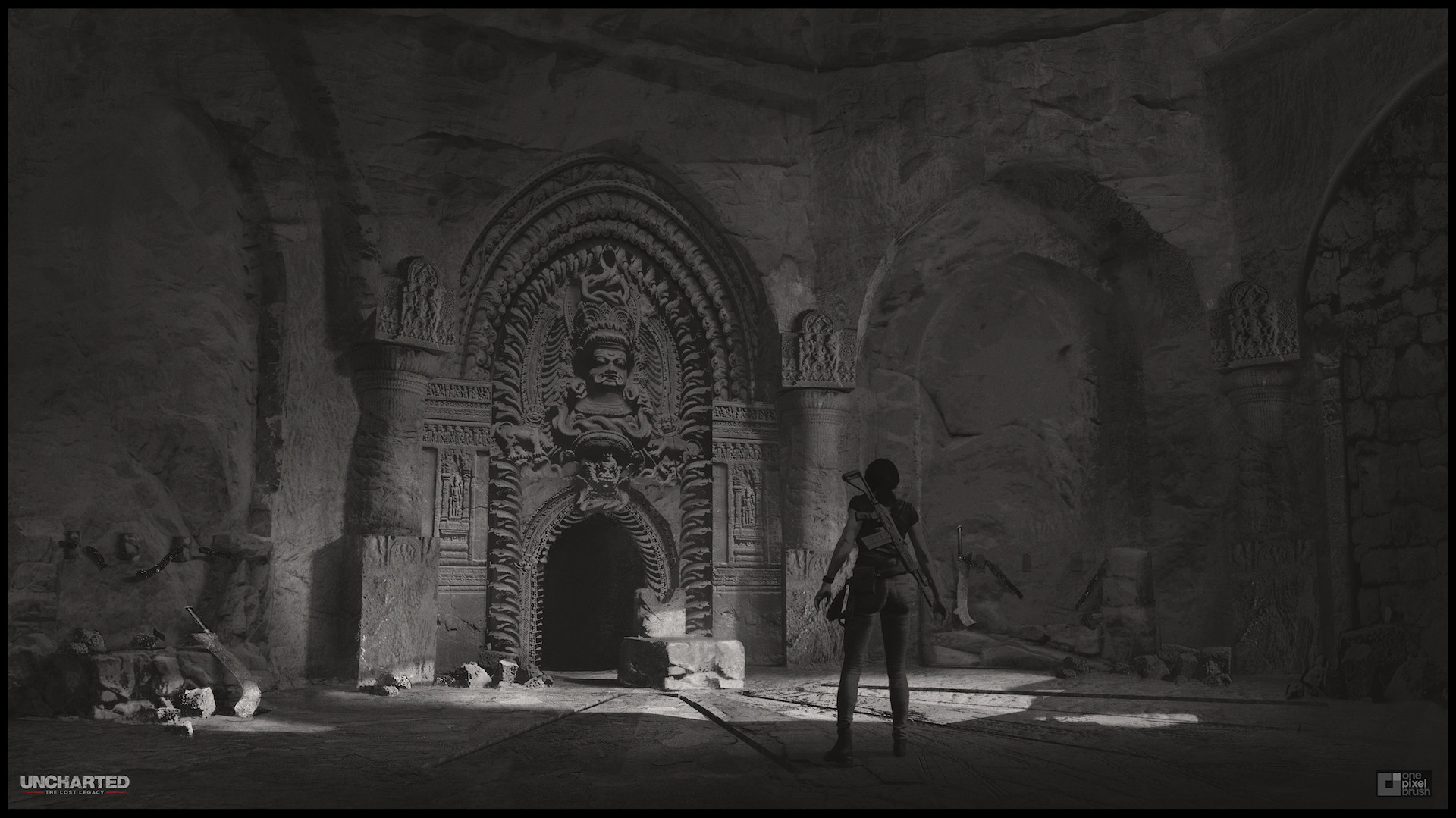 ArtStation - UNCHARTED: Lost Legacy - Sacrificial Chamber