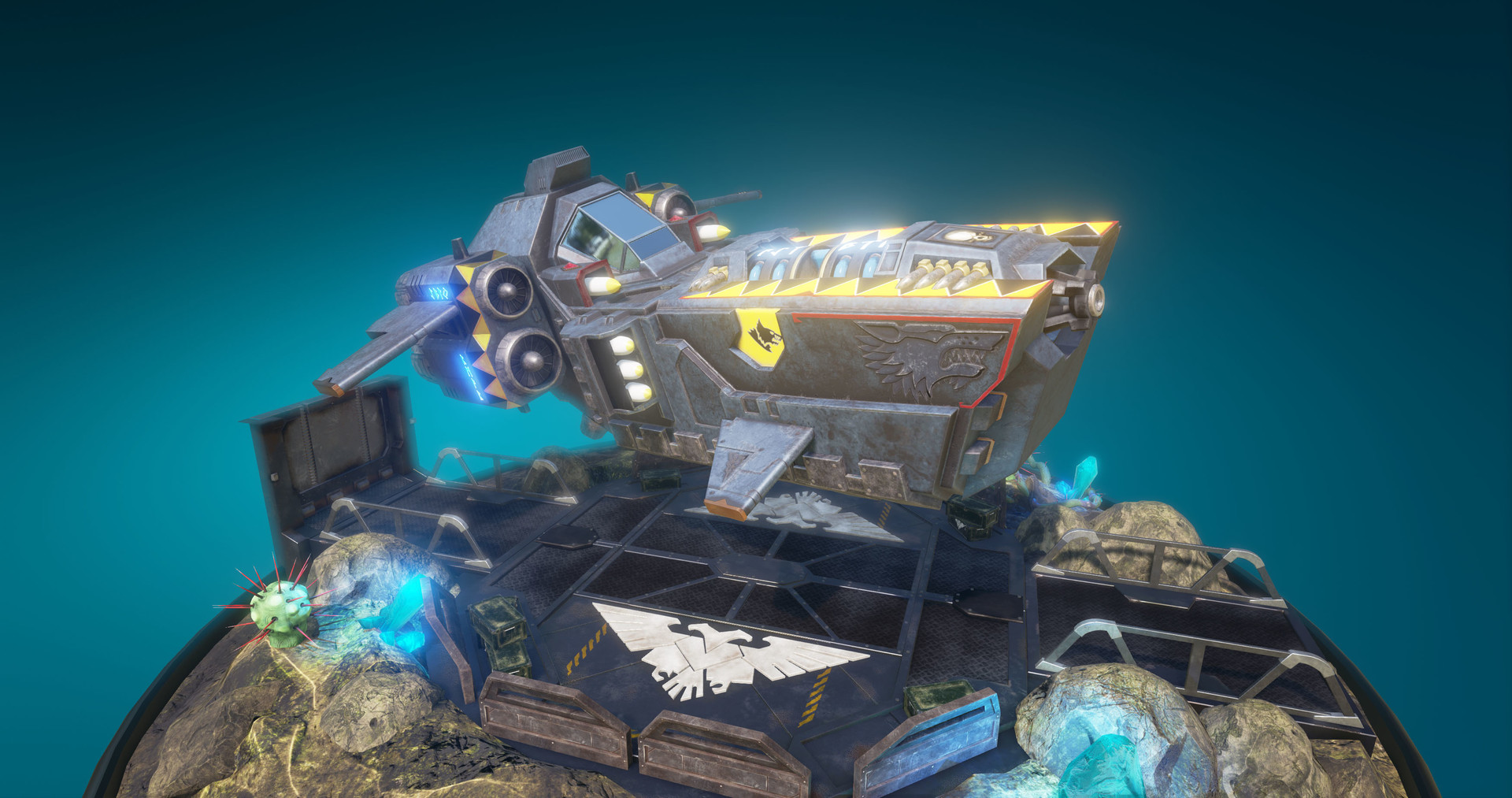 ArtStation - Spacewolf Lander