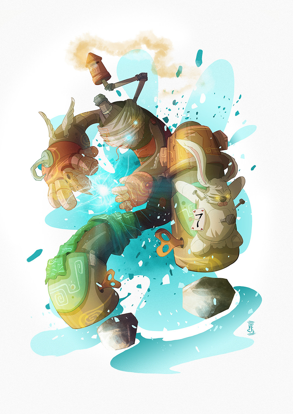 ArtStation - Steambot Extraordinaire