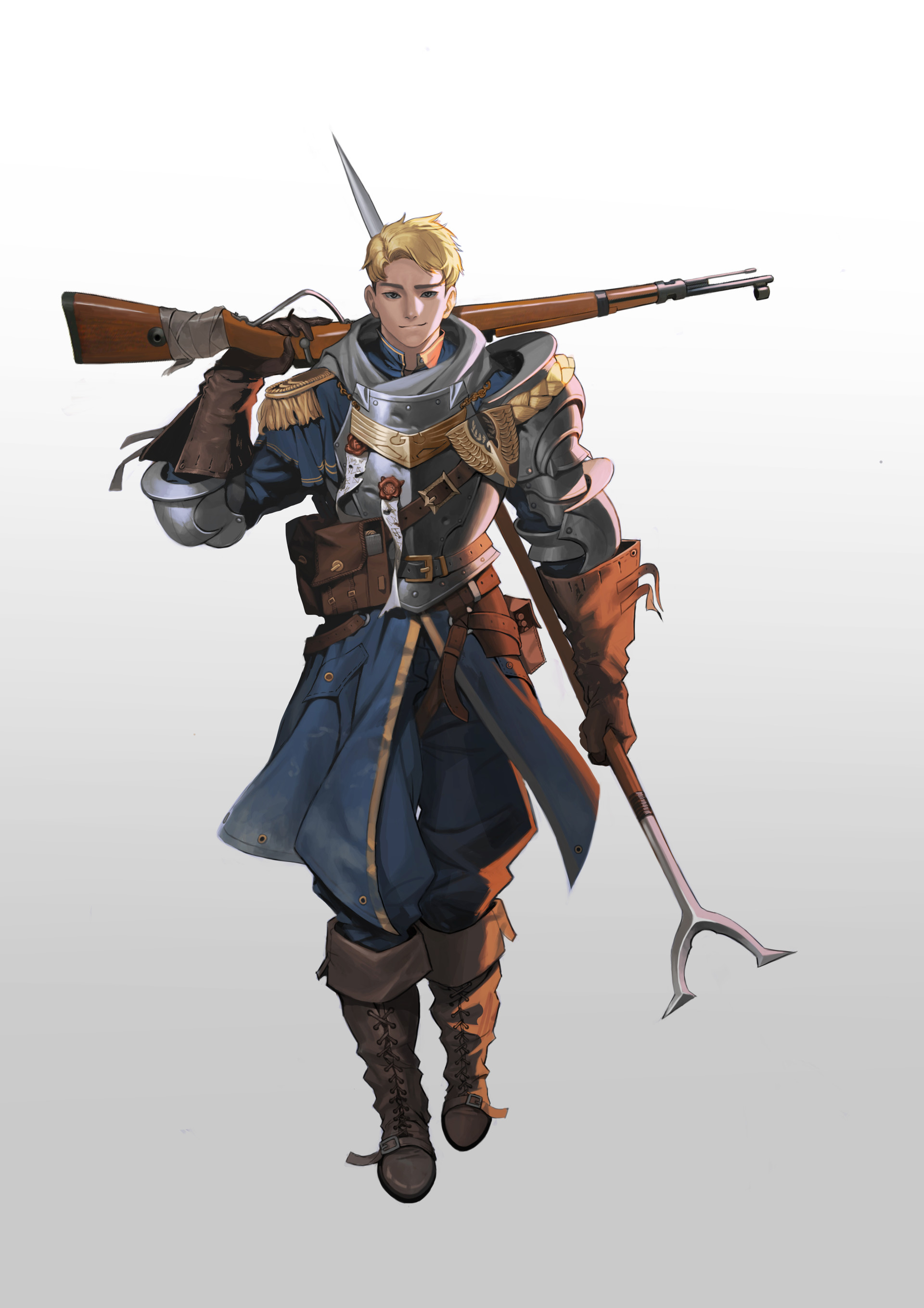 ArtStation - rifle man