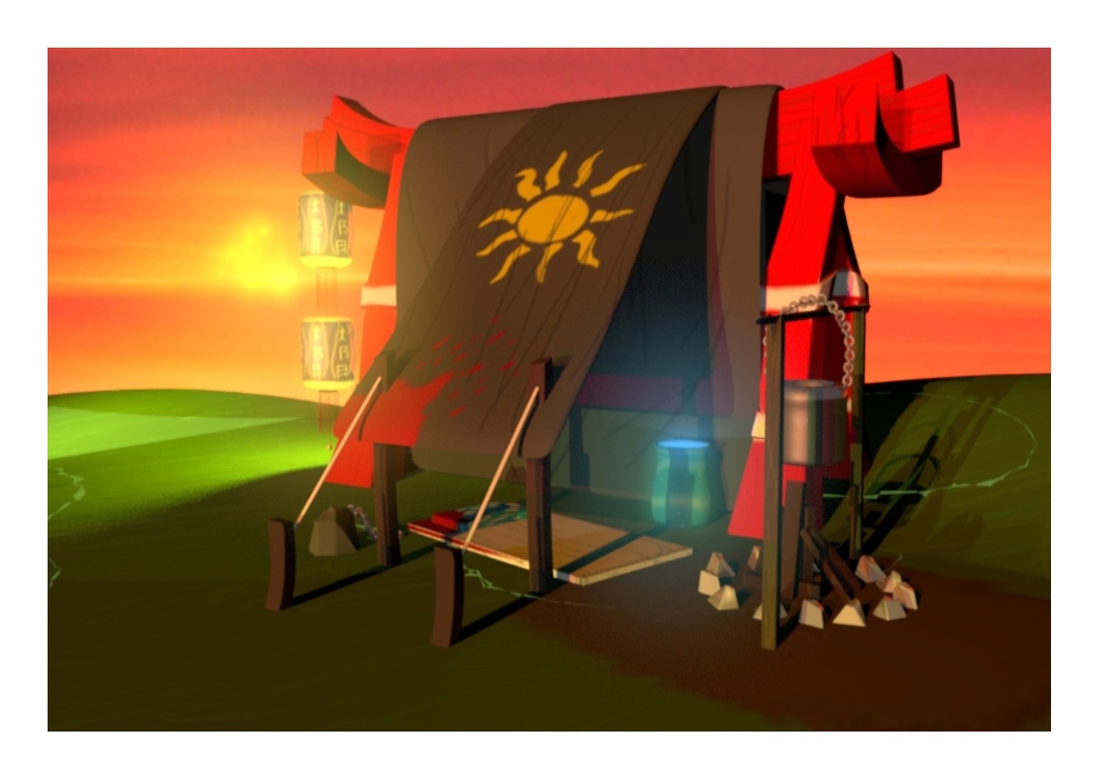 Abbey McGuinness - 3D Tent Scene