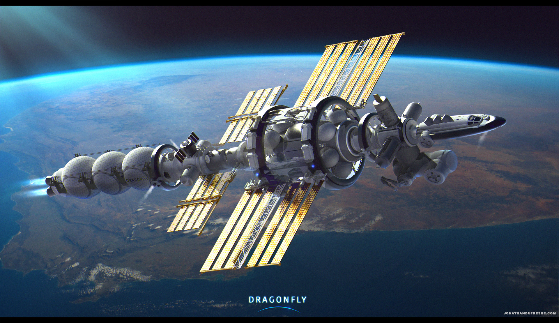 Dragonfly Ship by Jonathan Dufresne : r/ImaginaryStarships