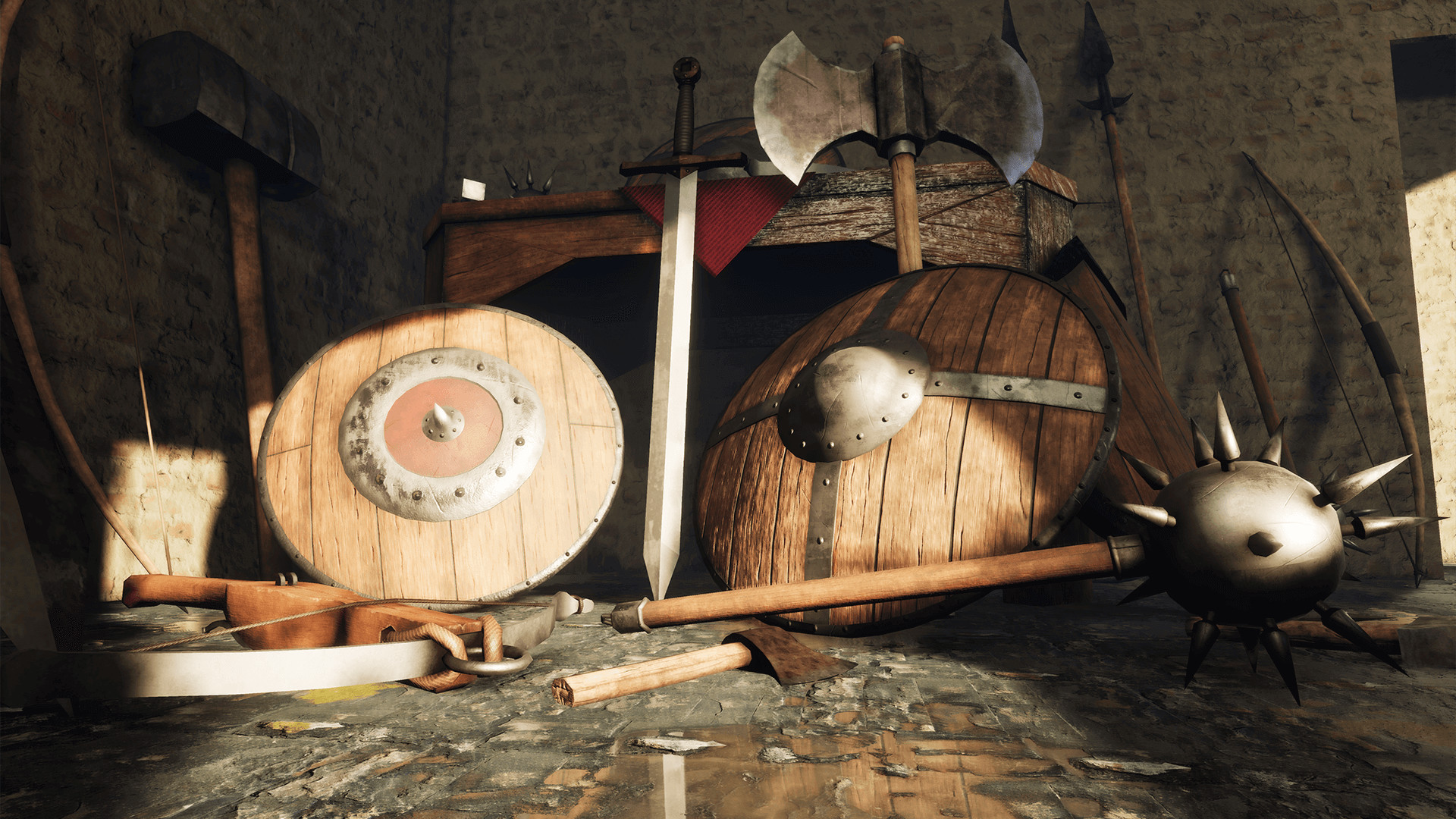 ArtStation - Realistic Medieval Weapons and Shields