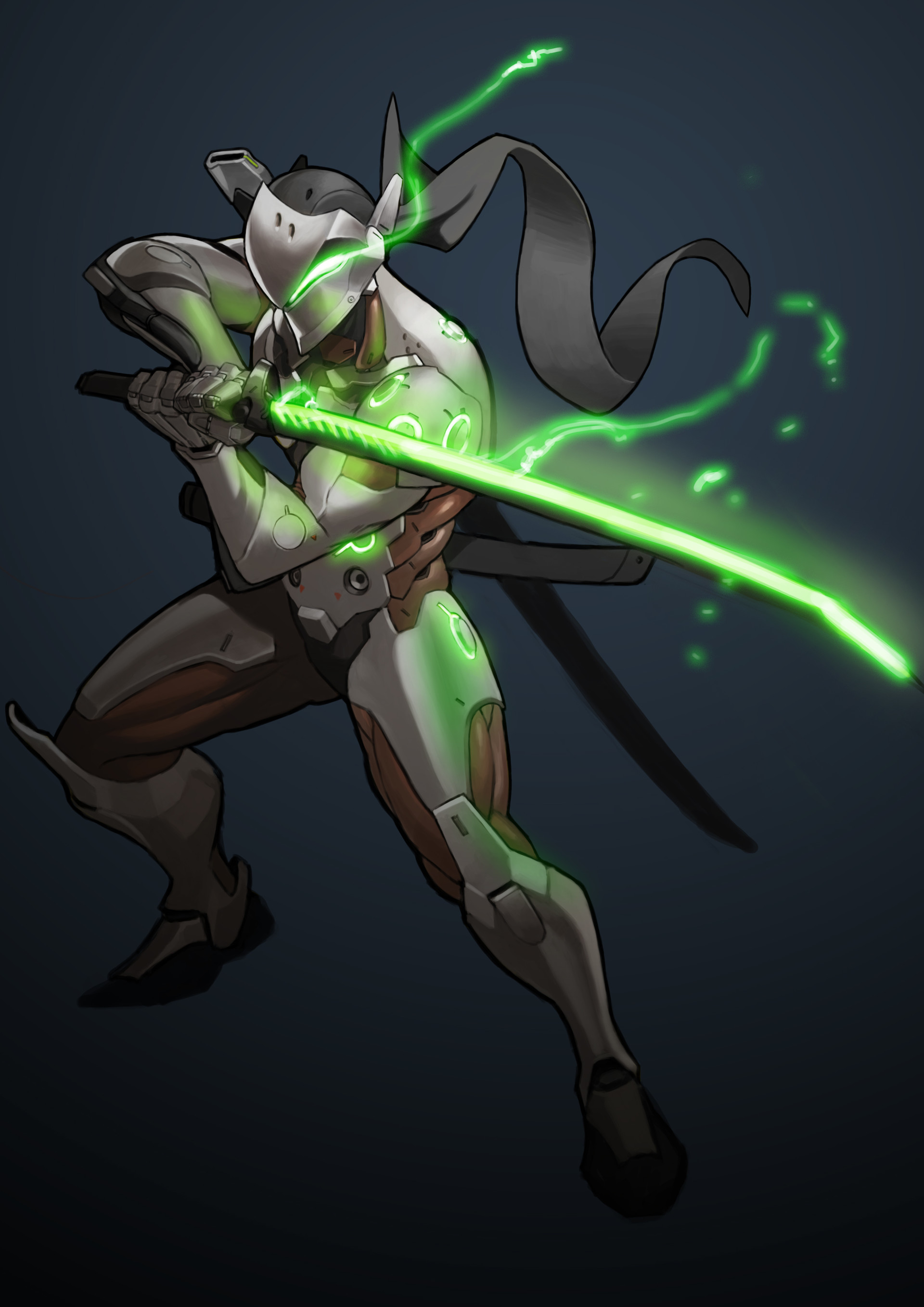 ArtStation - Overwatch Genji
