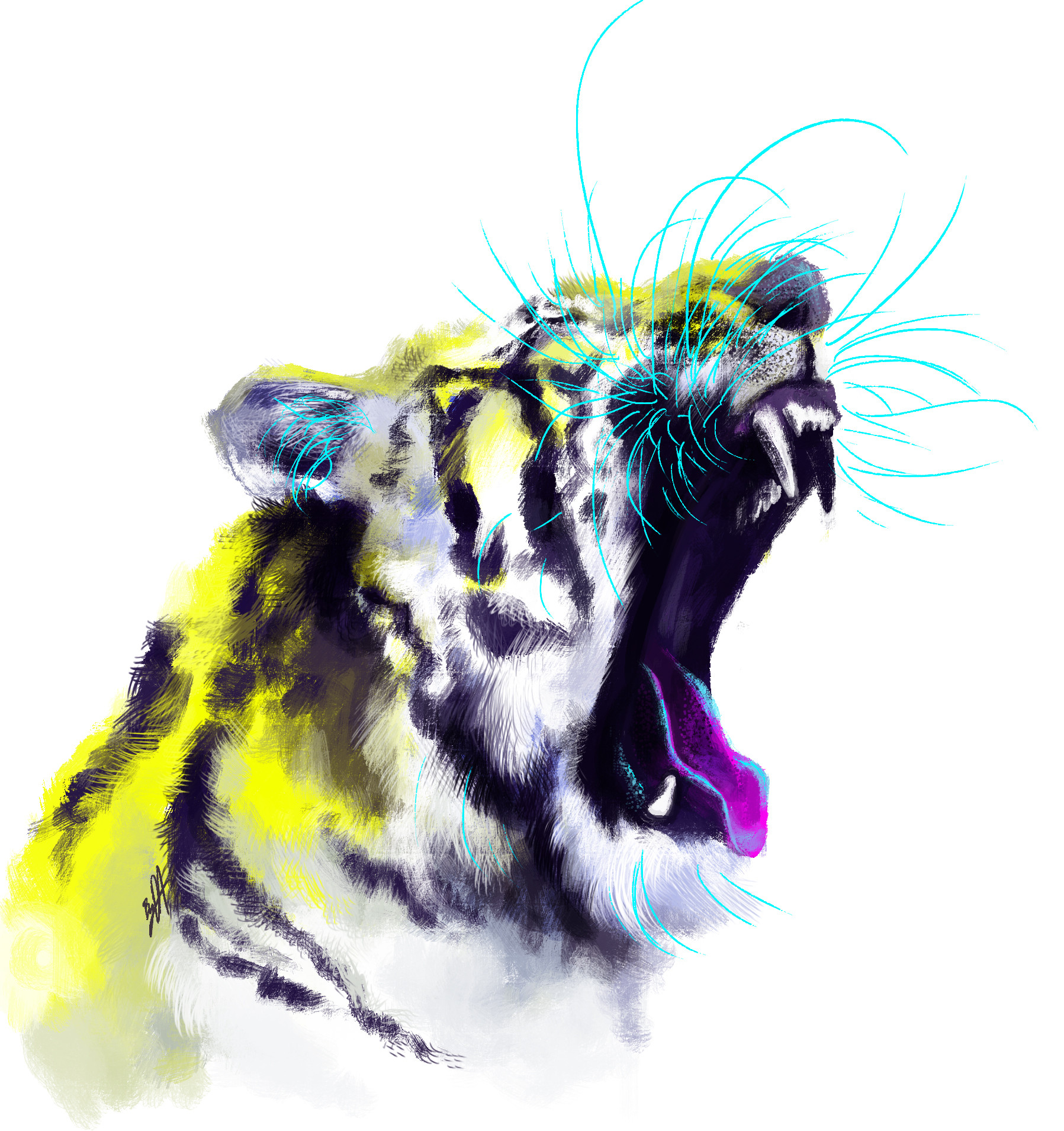 ArtStation - Neon Animals