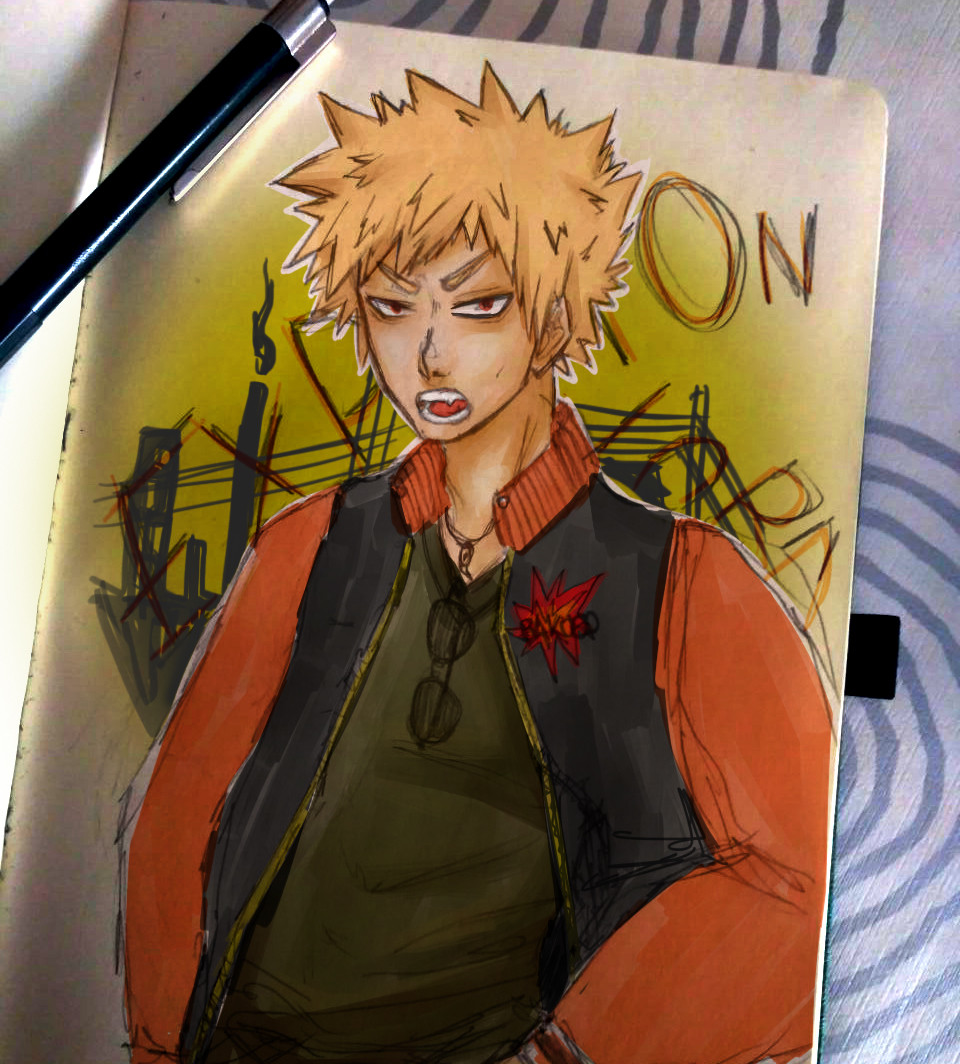 ArtStation - King of Explosions - Bakugou