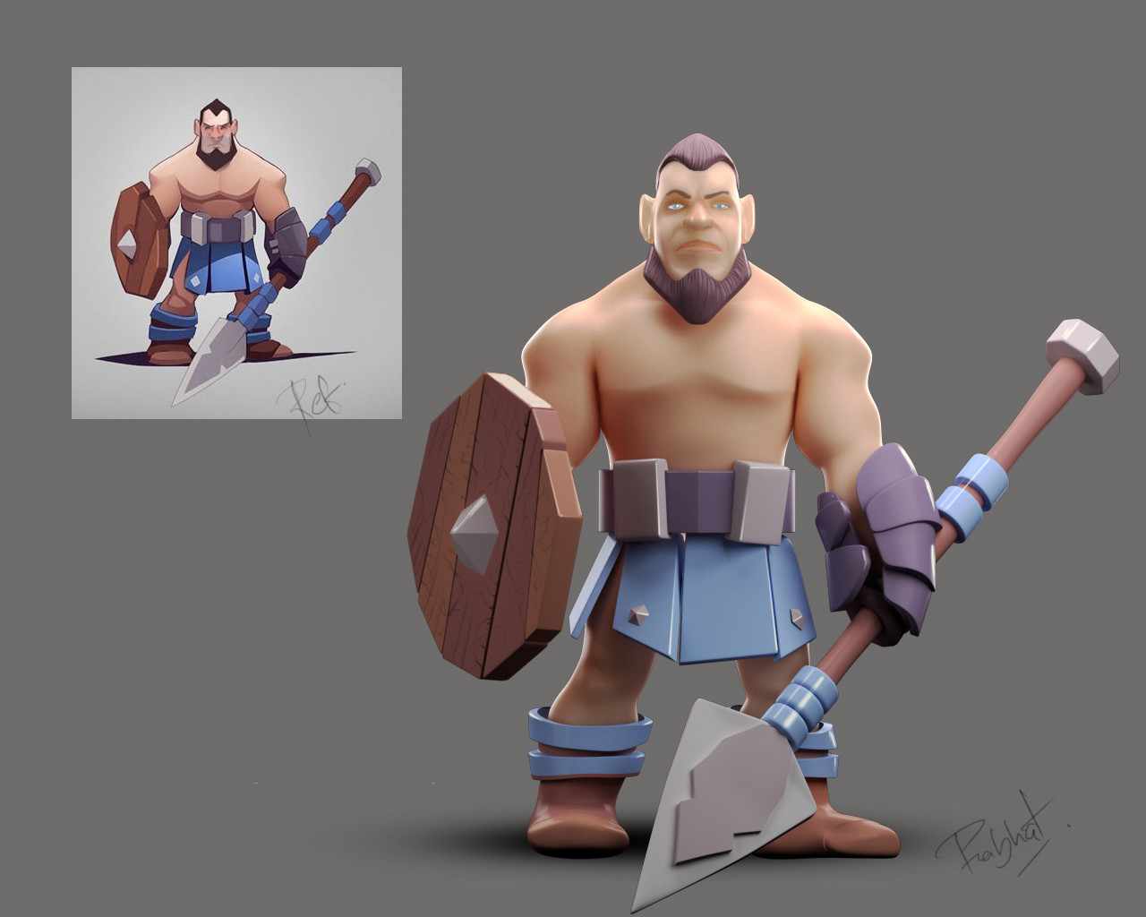 ArtStation - toy render concept