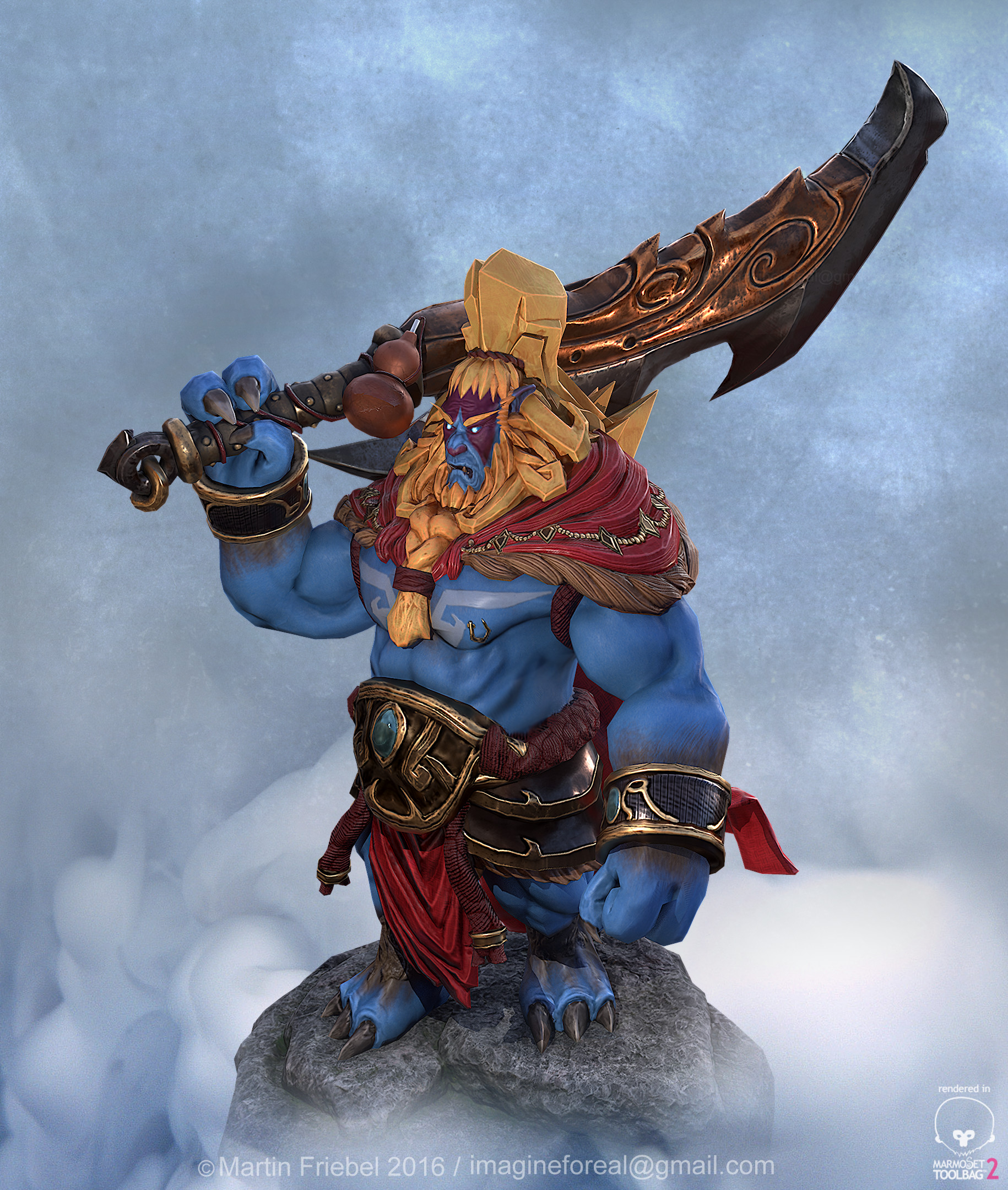 ArtStation - Polycount Character Entry Character / Art Challange Winter ...