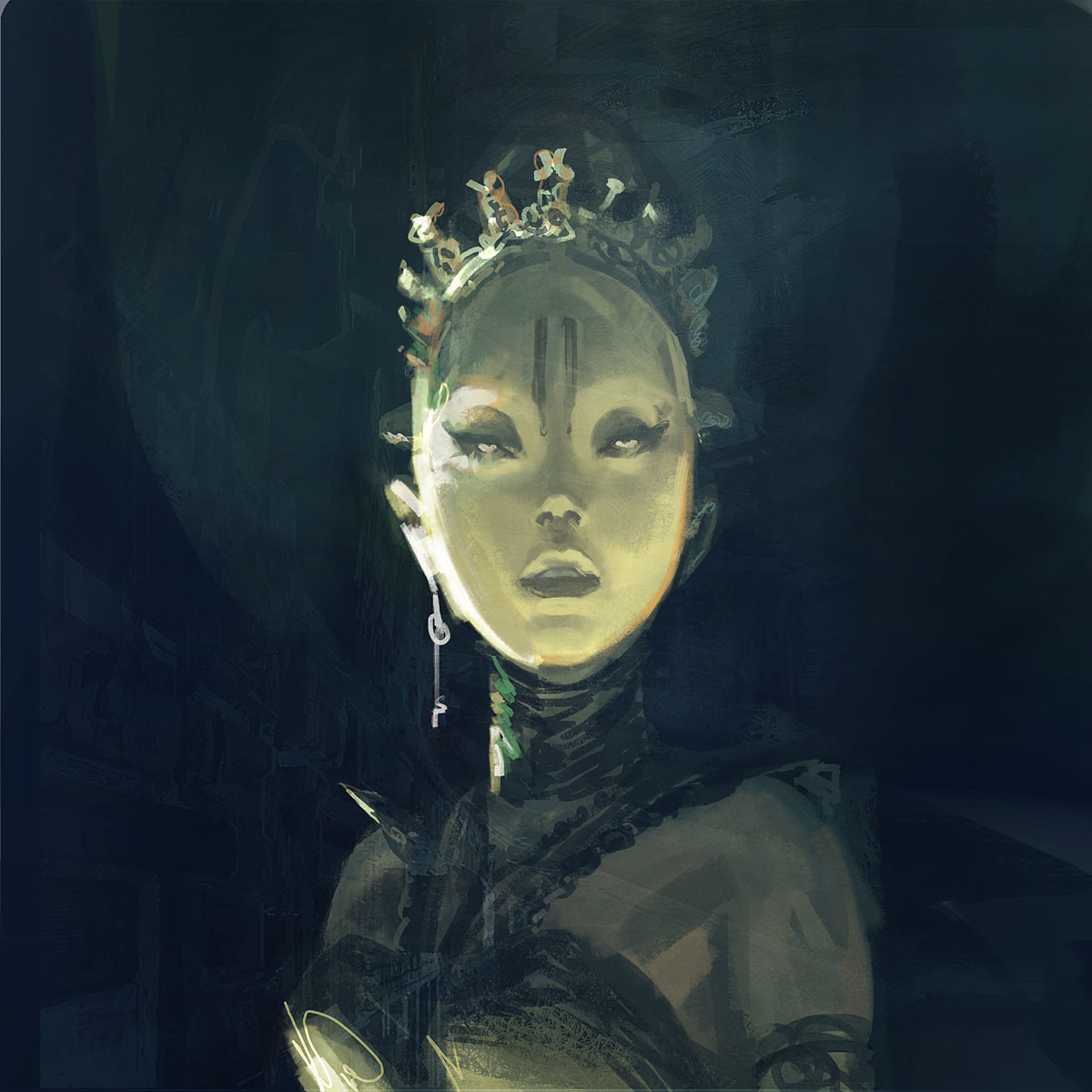 ArtStation - Lord of the apes - movie - swamp queen