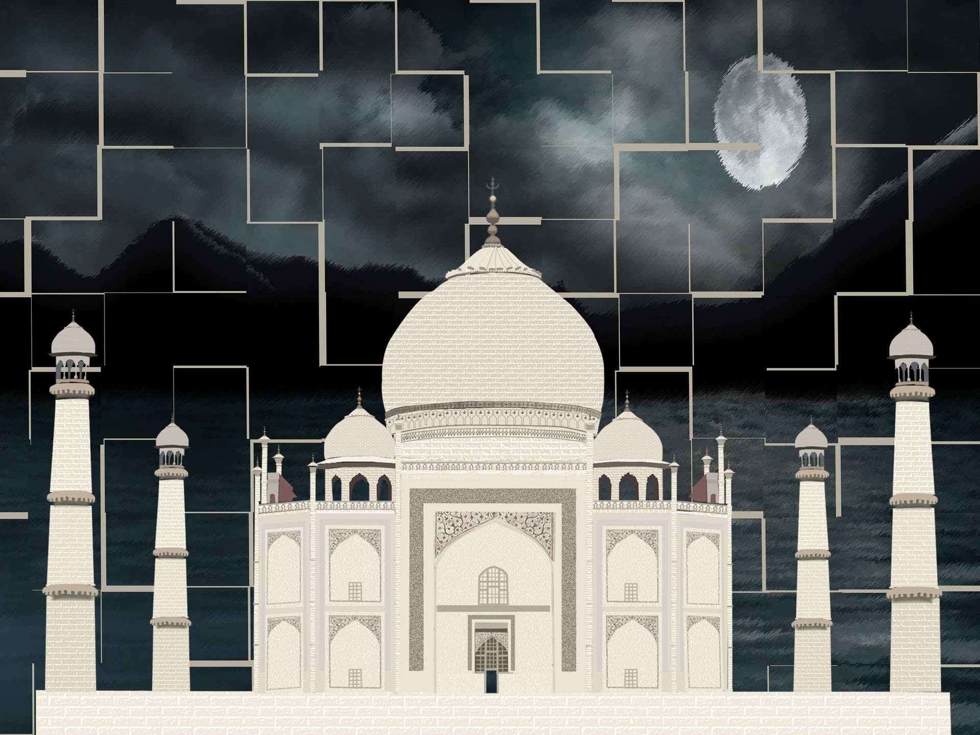 ArtStation - Taj Mahal
