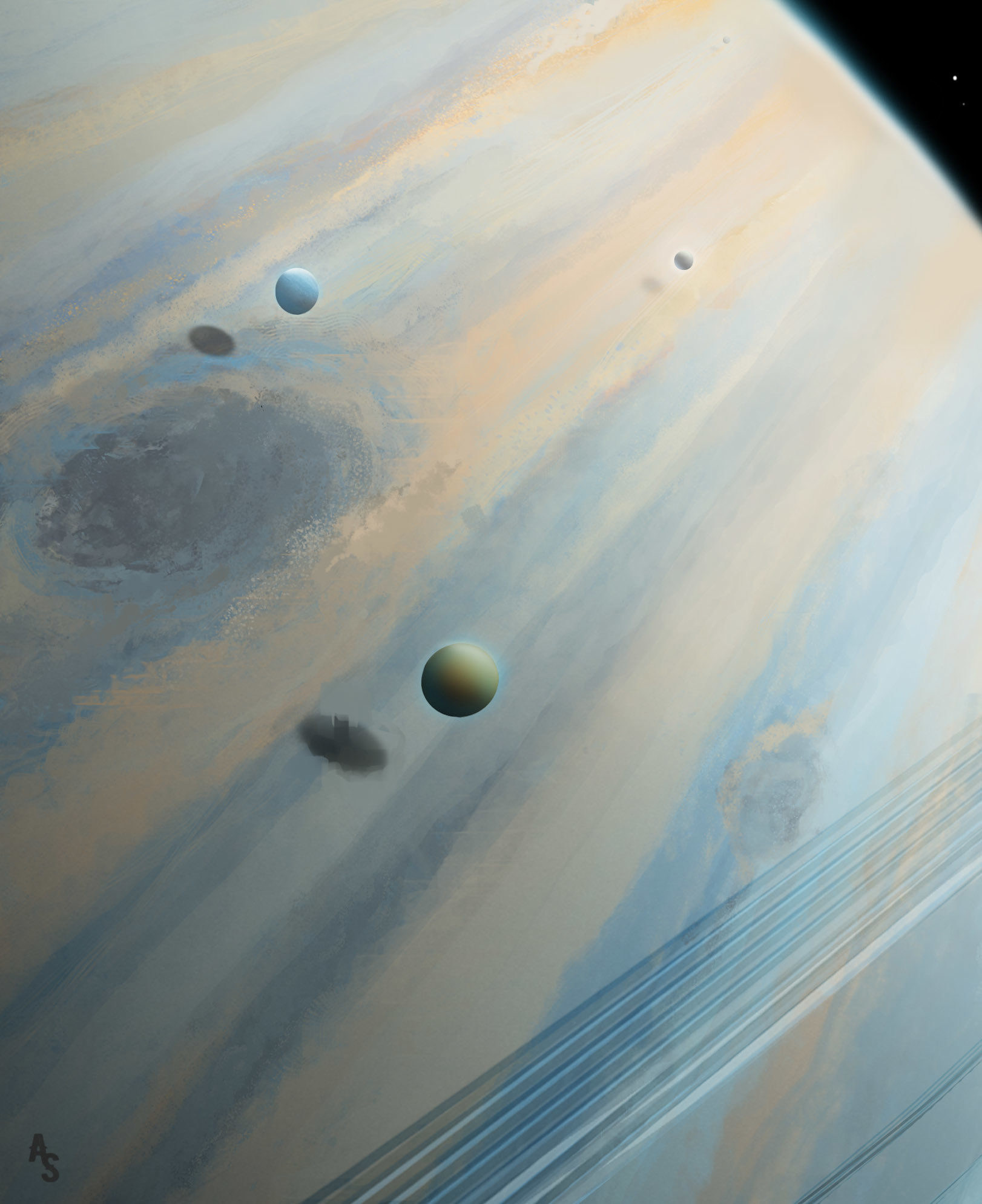 ArtStation - Gas giant