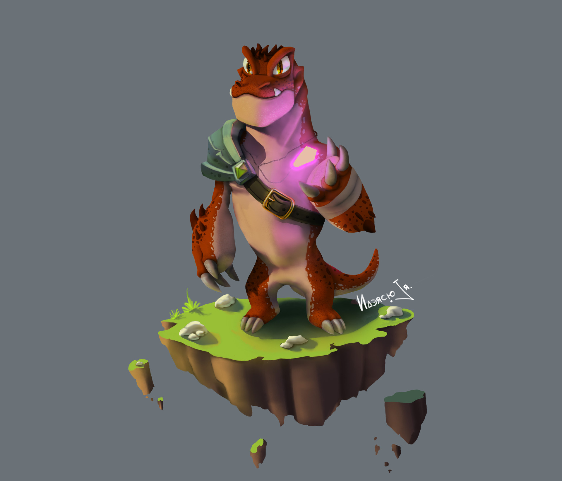 ArtStation - Lizard Mage