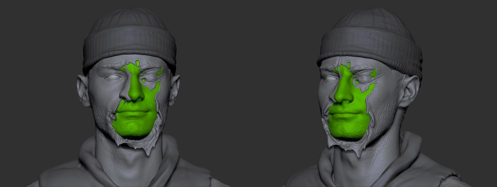 Xander Smith - American Horror Story: Roanoke Ghost Designs