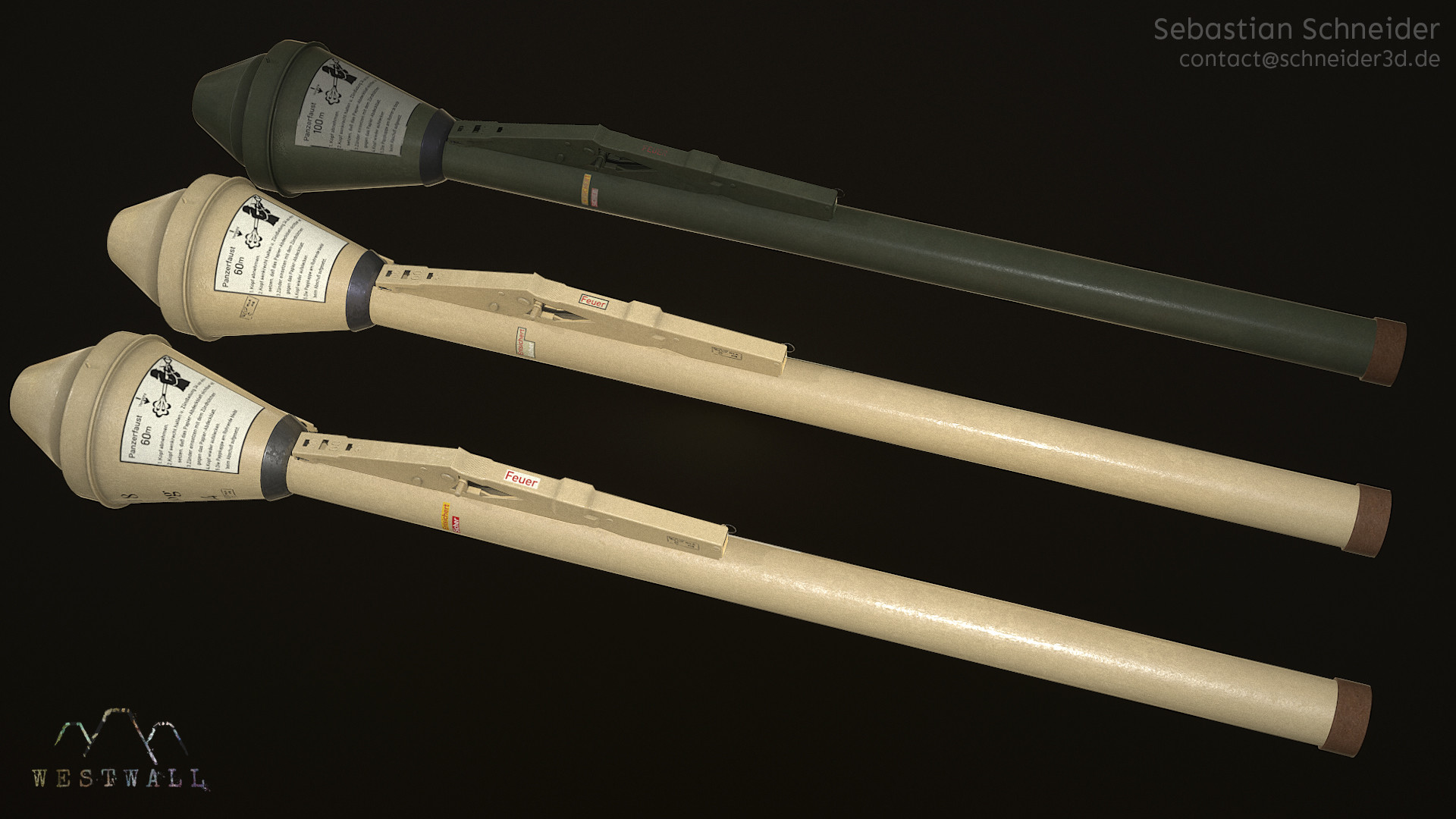 Sebastian Schneider - Panzerfaust 60 and Panzerfaust 100