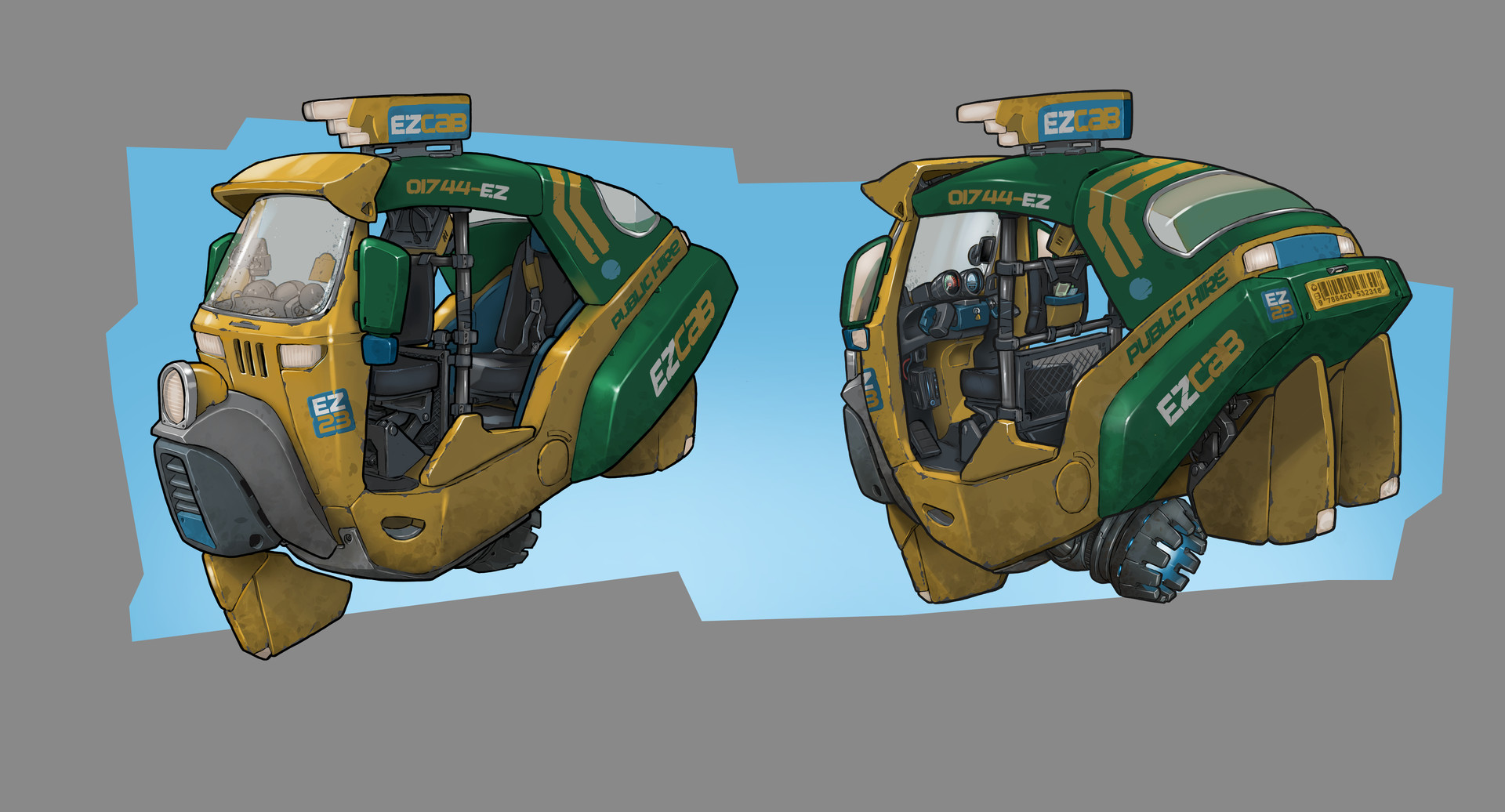 Tuc Tuc by Bryn Williams : r/ImaginaryTechnology