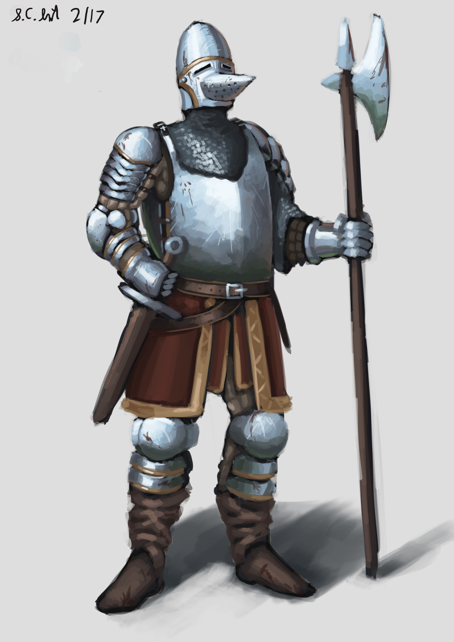 ArtStation - Random Medieval Armour