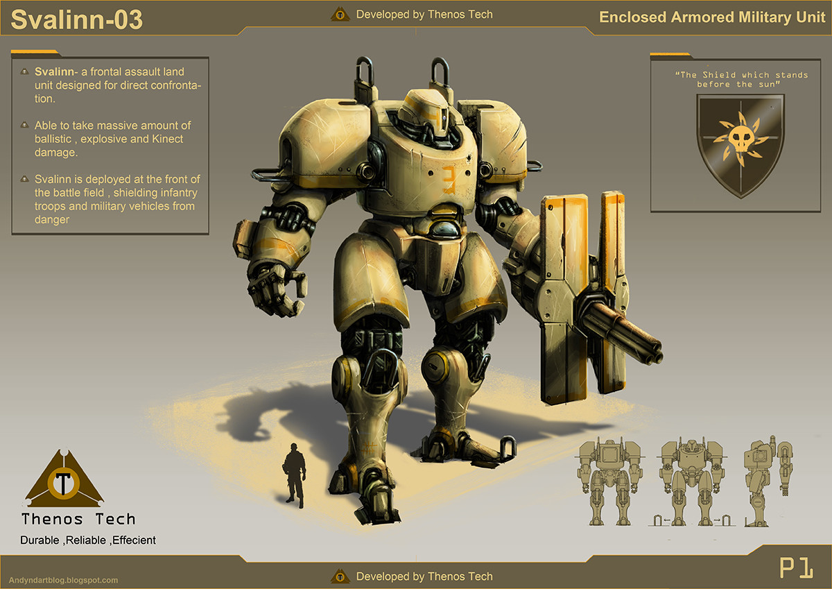 ArtStation - Mech Design