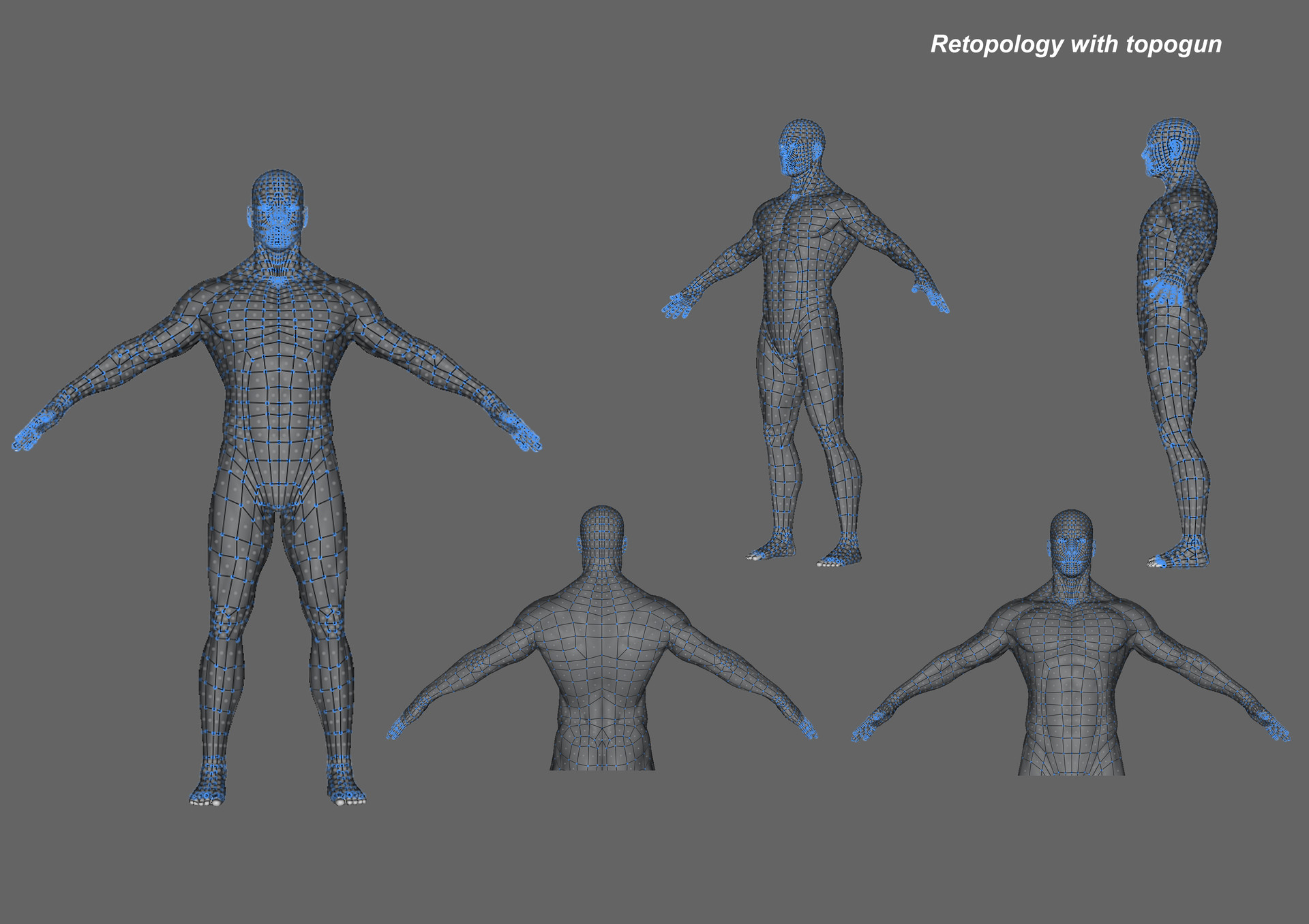 ArtStation - retopology