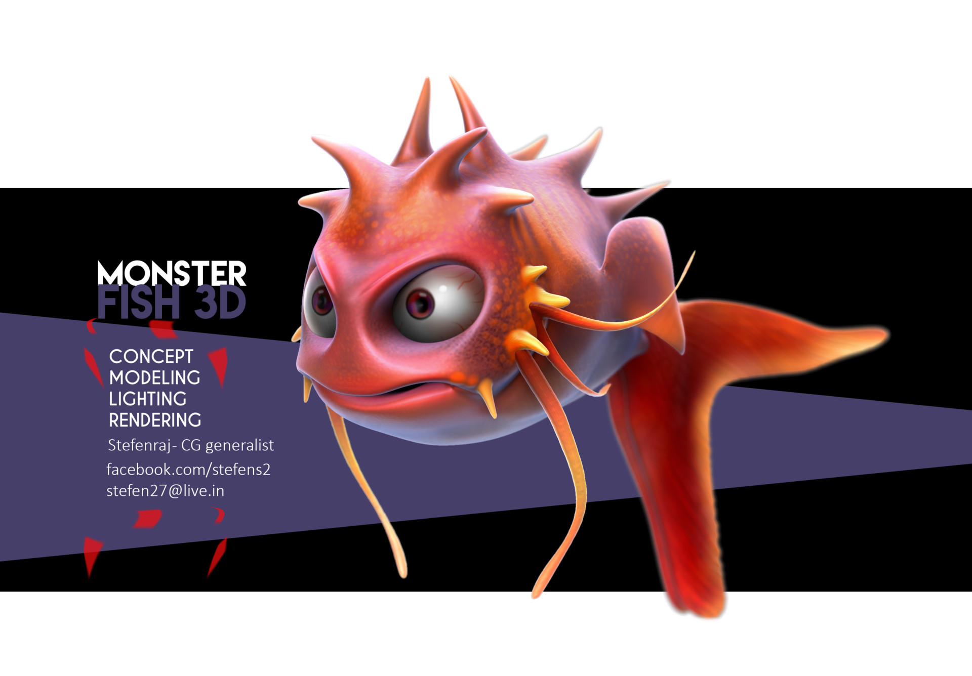 ArtStation - monster Fish