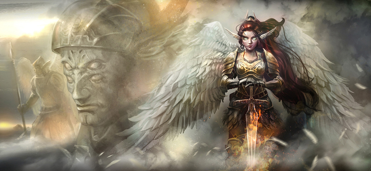 ArtStation - angel knight