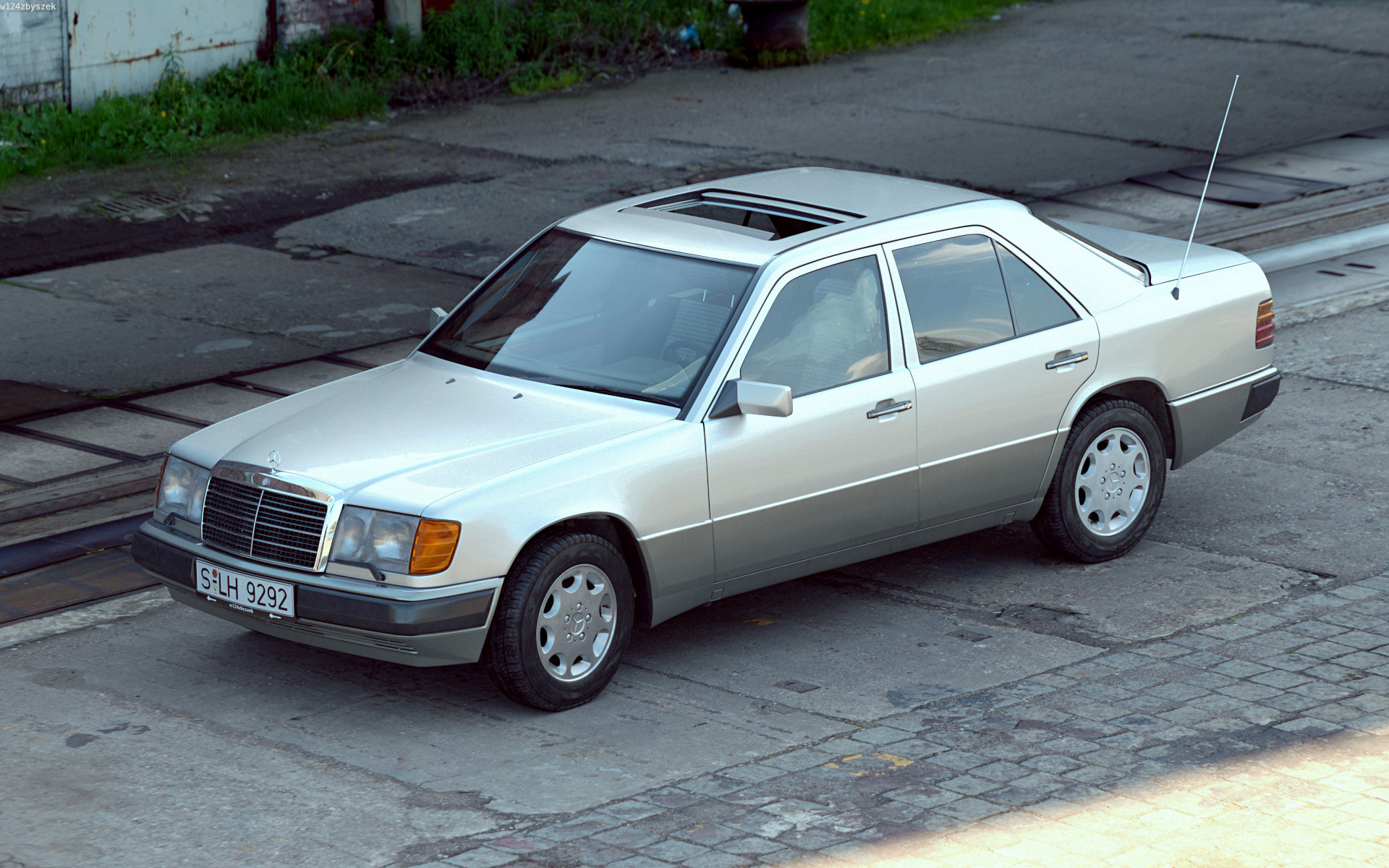 Zbyszek W124 - Mercedes-Benz W124 300D X 1992