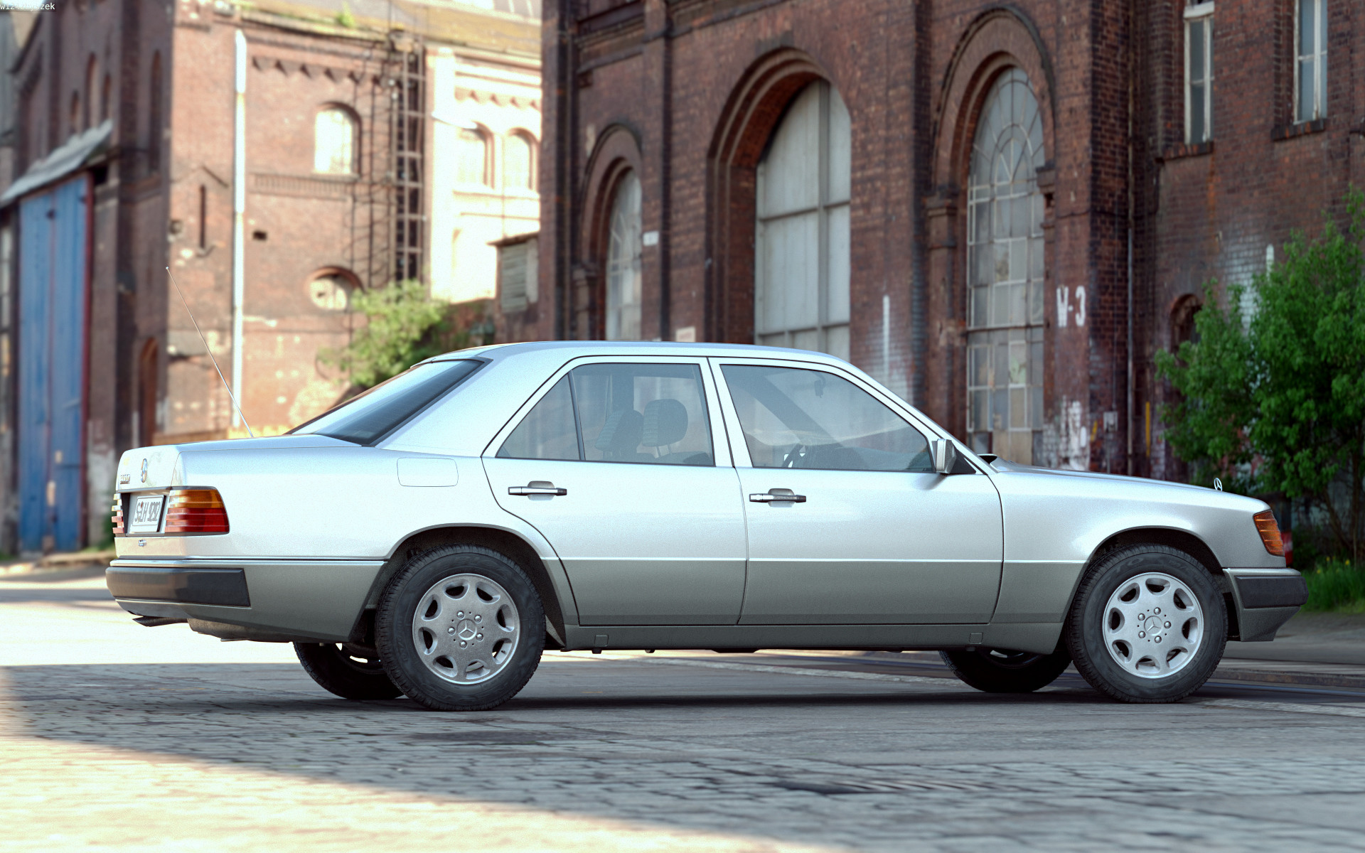 Zbyszek W124 - Mercedes-Benz W124 300D X 1992