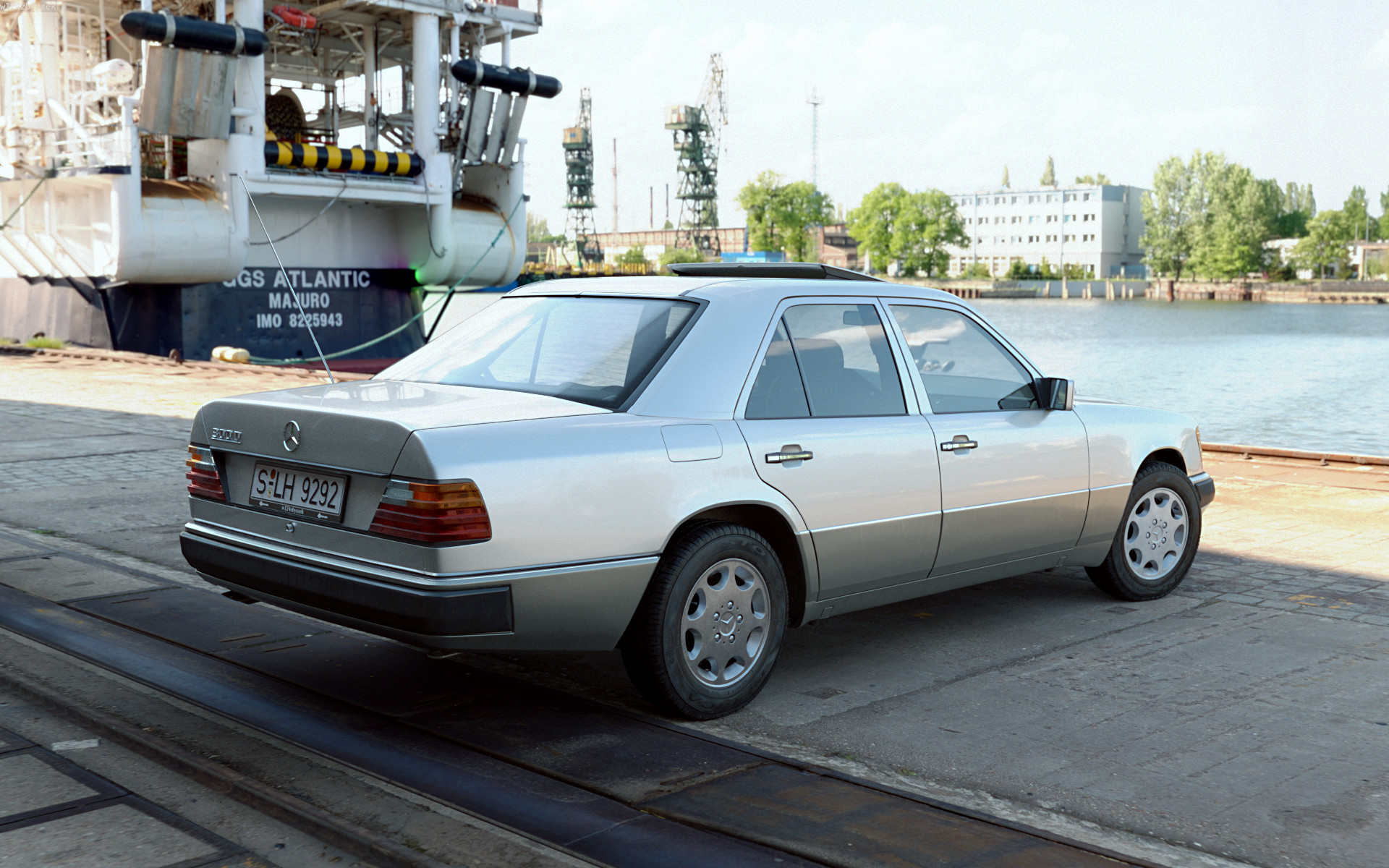 Zbyszek W124 - Mercedes-Benz W124 300D X 1992