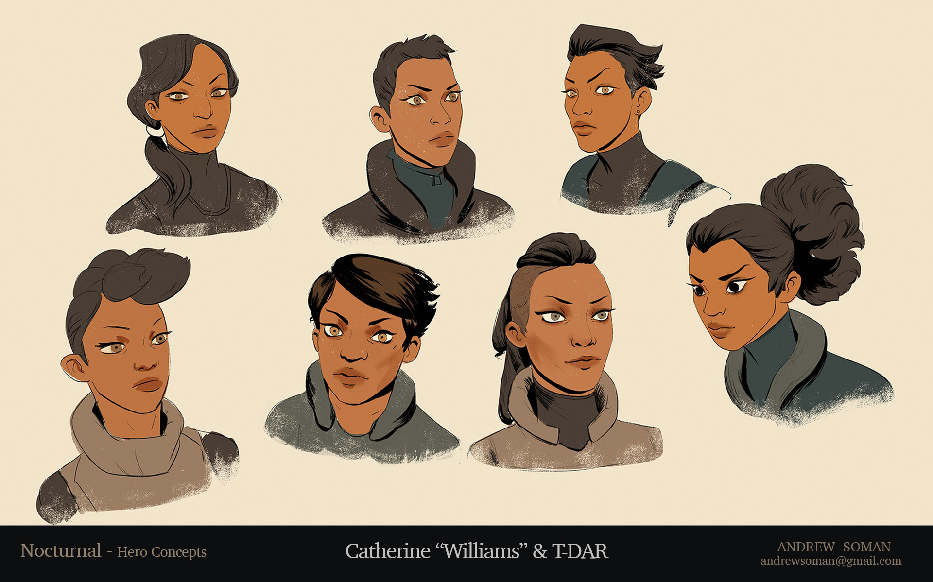 Drew Soman - Williams - Overwatch Fan Character Concept