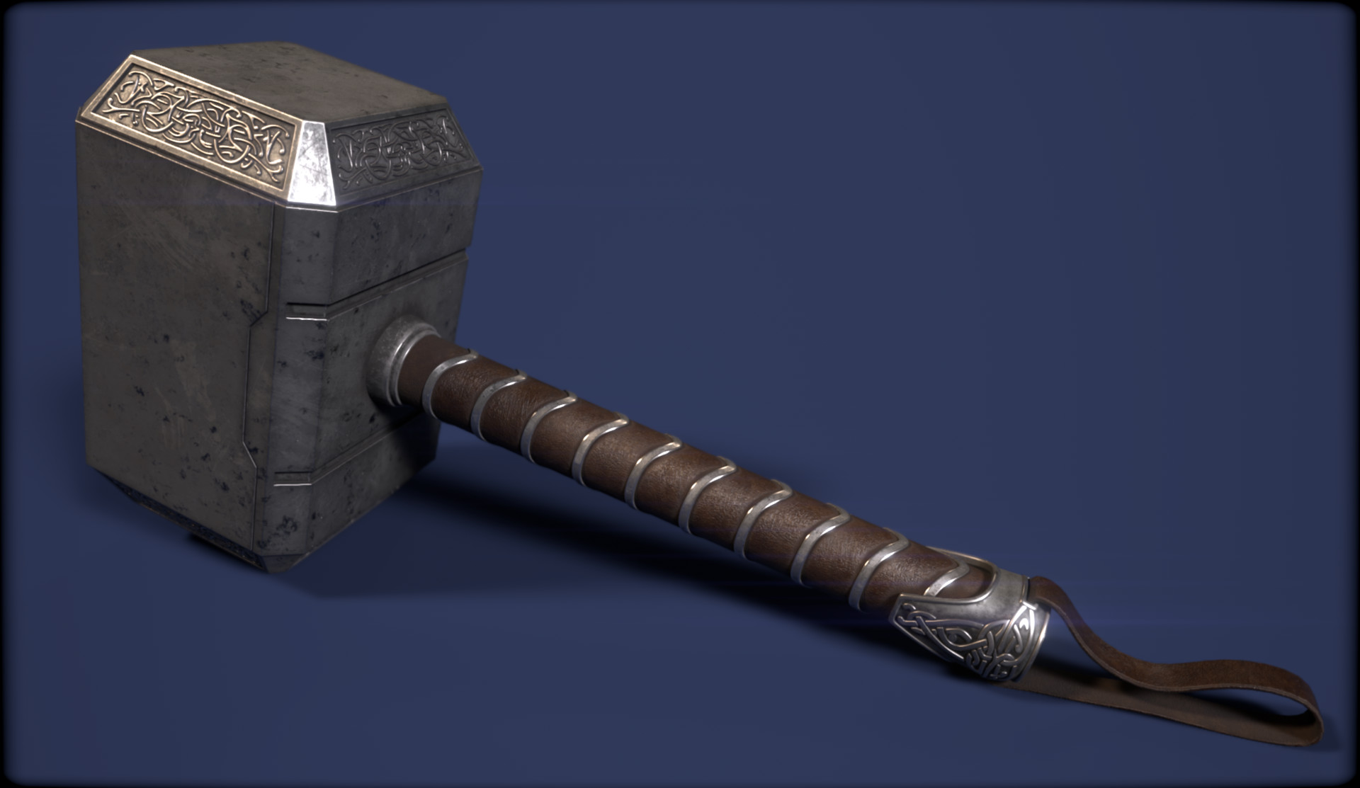ArtStation - Thor's Hammer (Mjölnir), Sandor Tudja