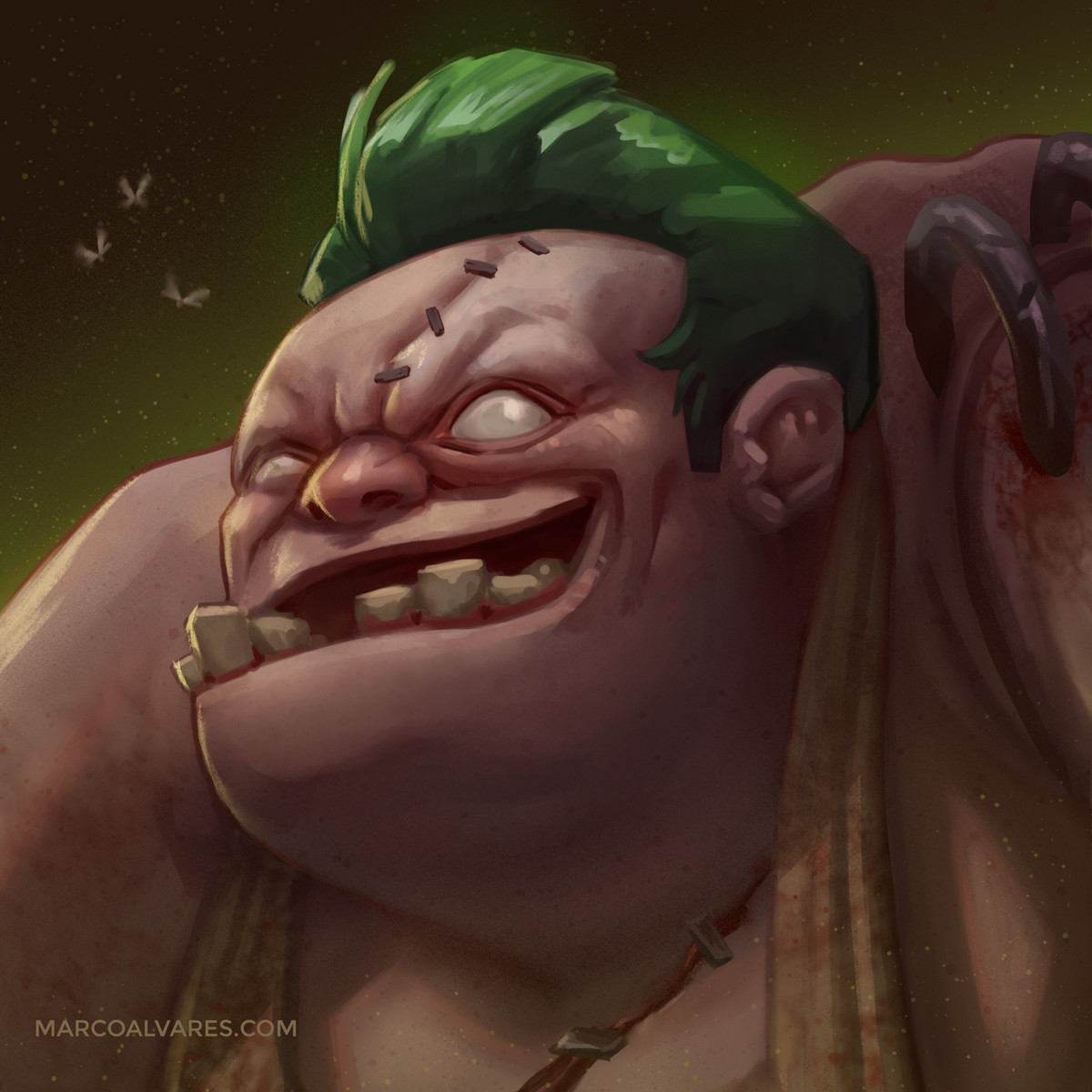 Marco Alvares - Dota 2 Portraits Fanart (40 heroes)