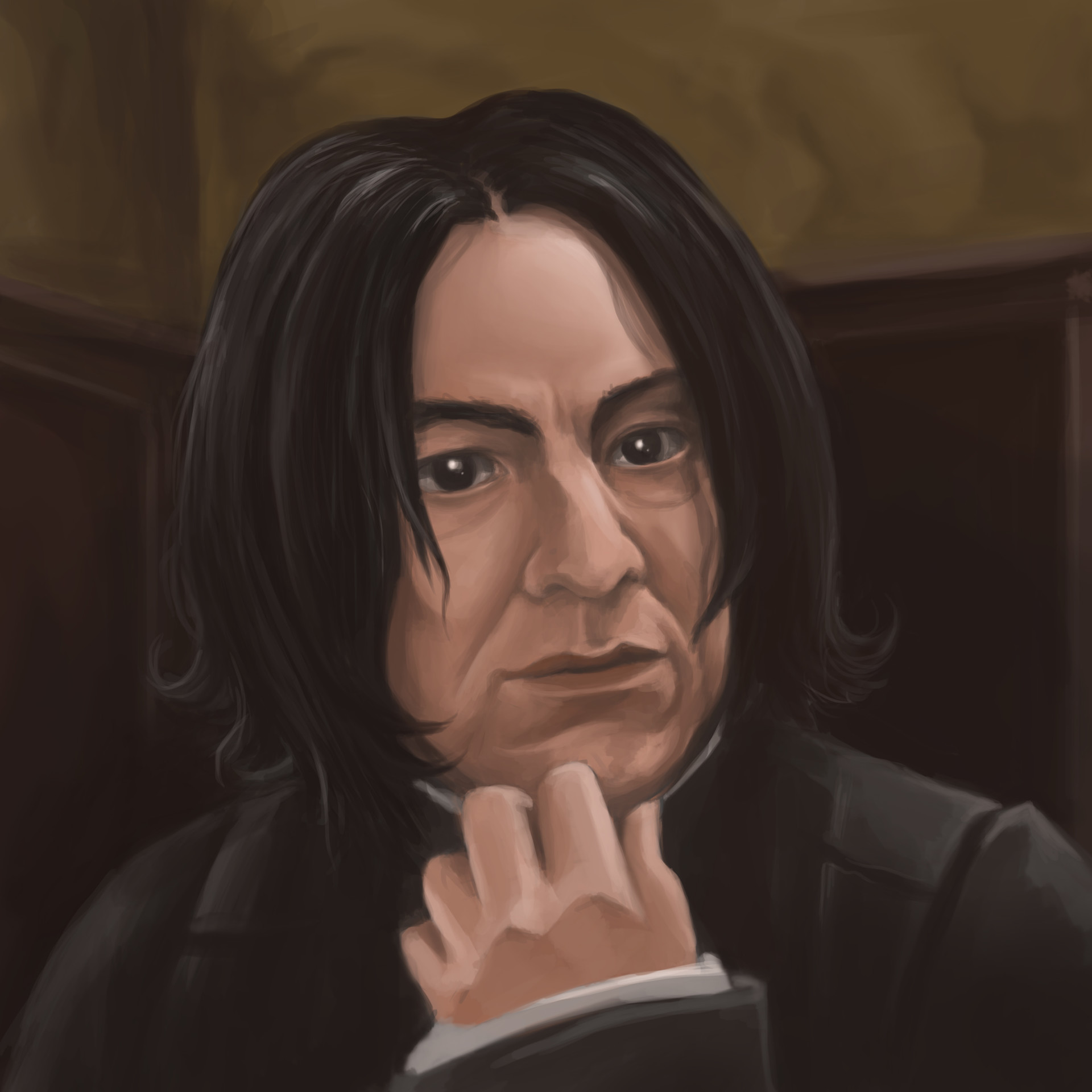 ArtStation - Serverus Snape the first look