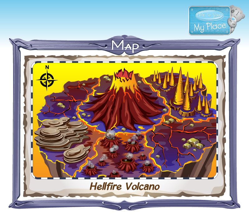 ArtStation - CBG Me to You - Map 04 - Hellfire Volcano