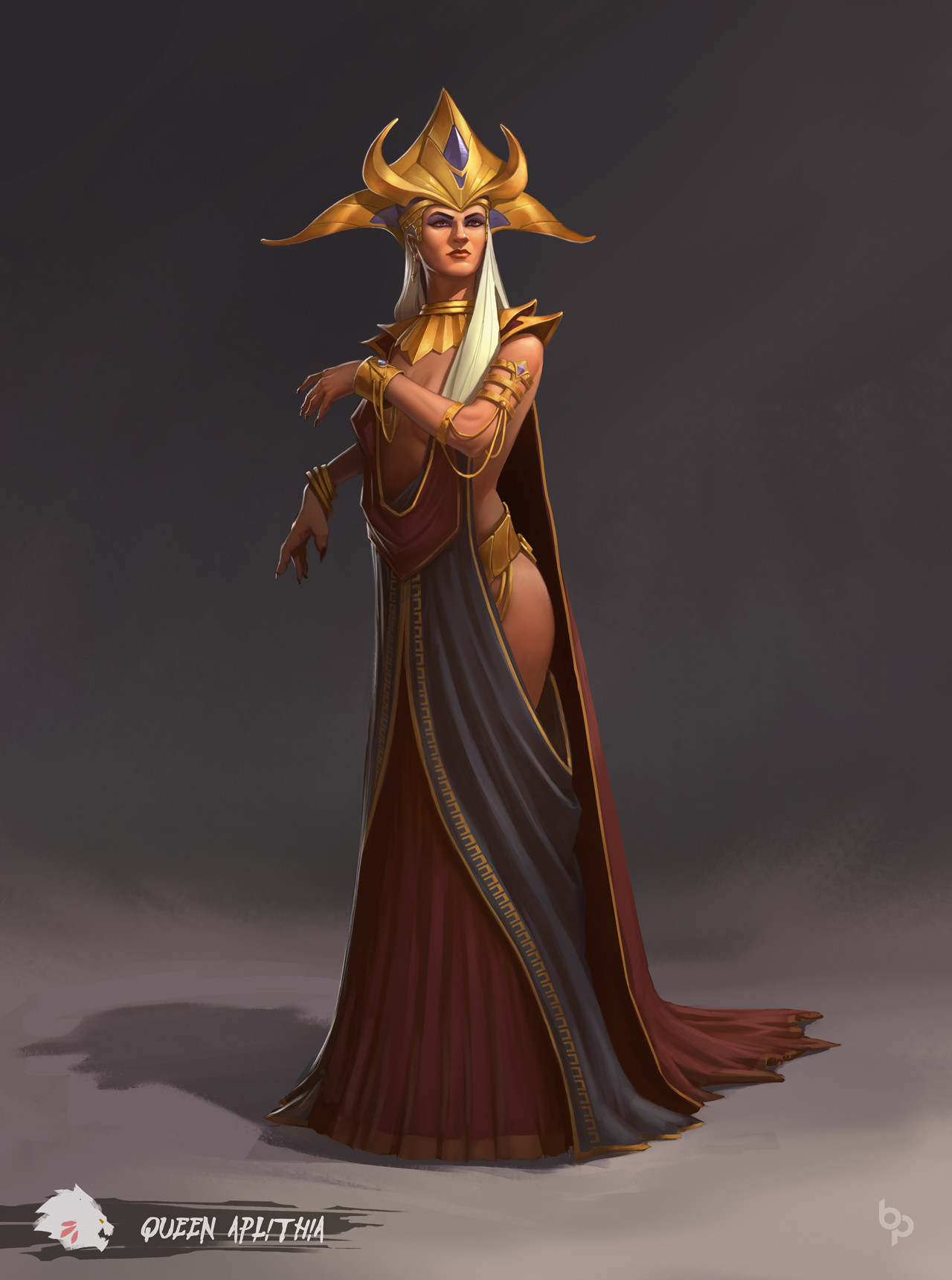 ArtStation - Queen Aplithia Character Design