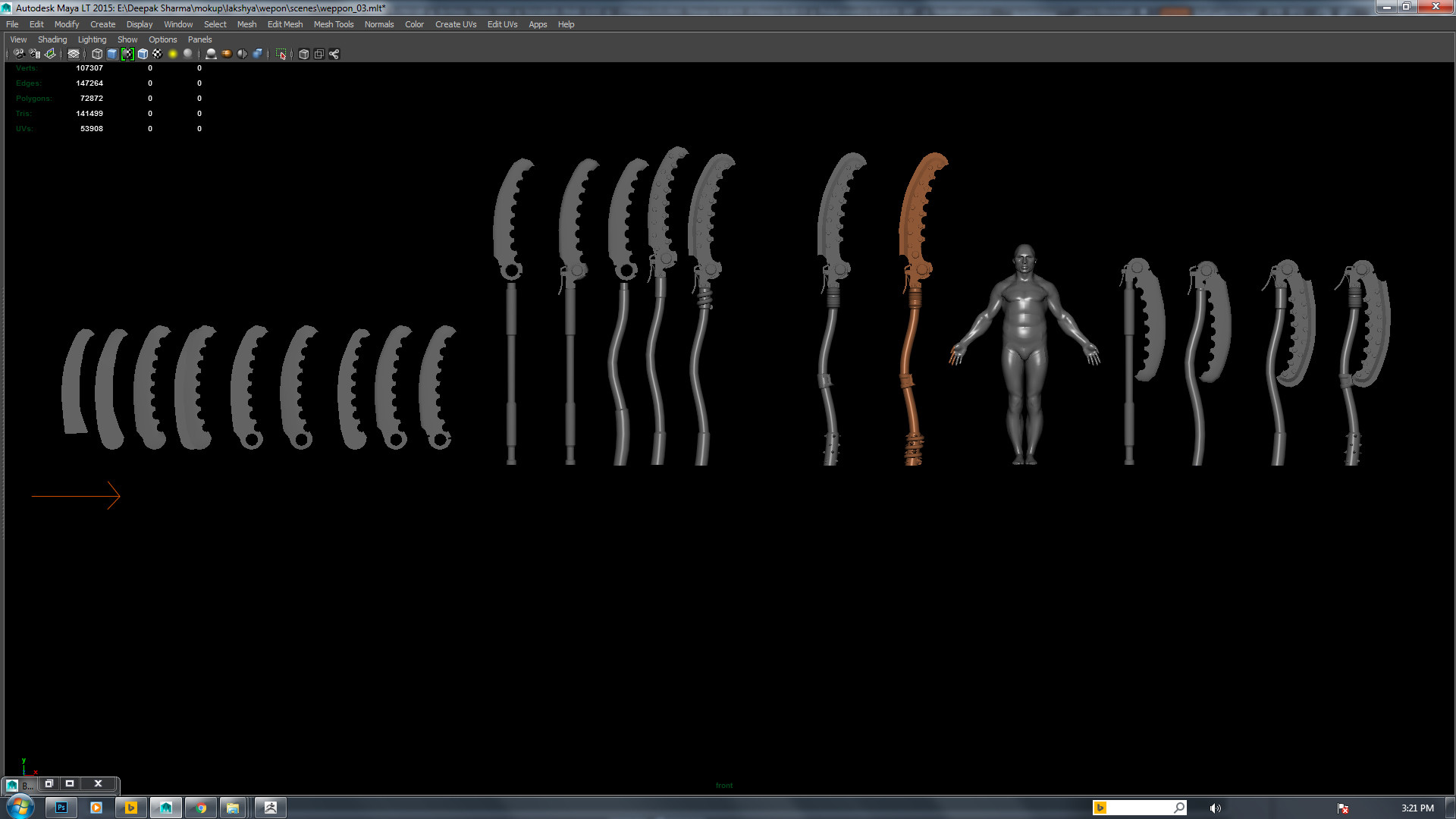 Deepak Sharma - Dual Weapon_Soul cutter