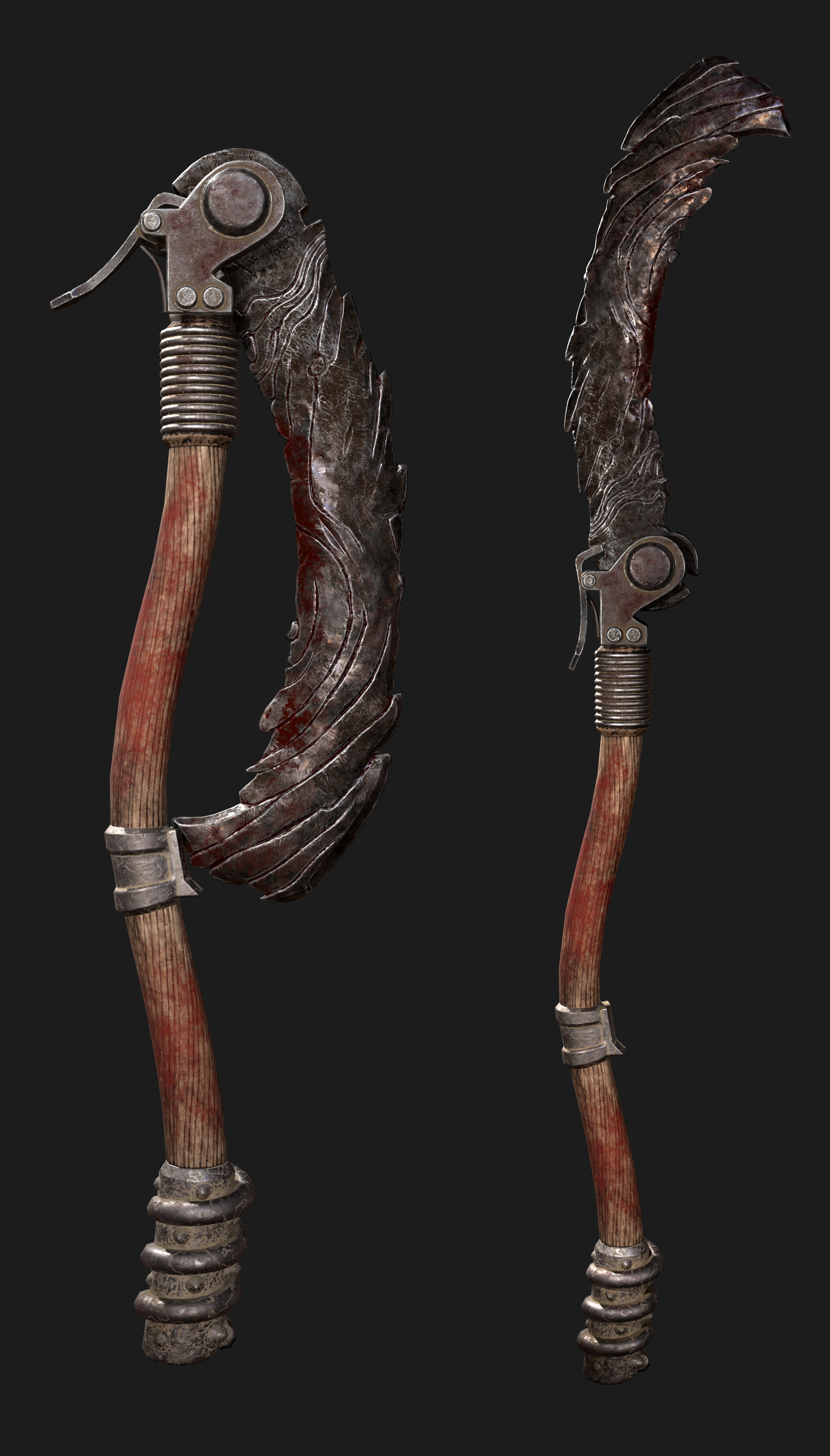 ArtStation - Dual Weapon_Soul cutter