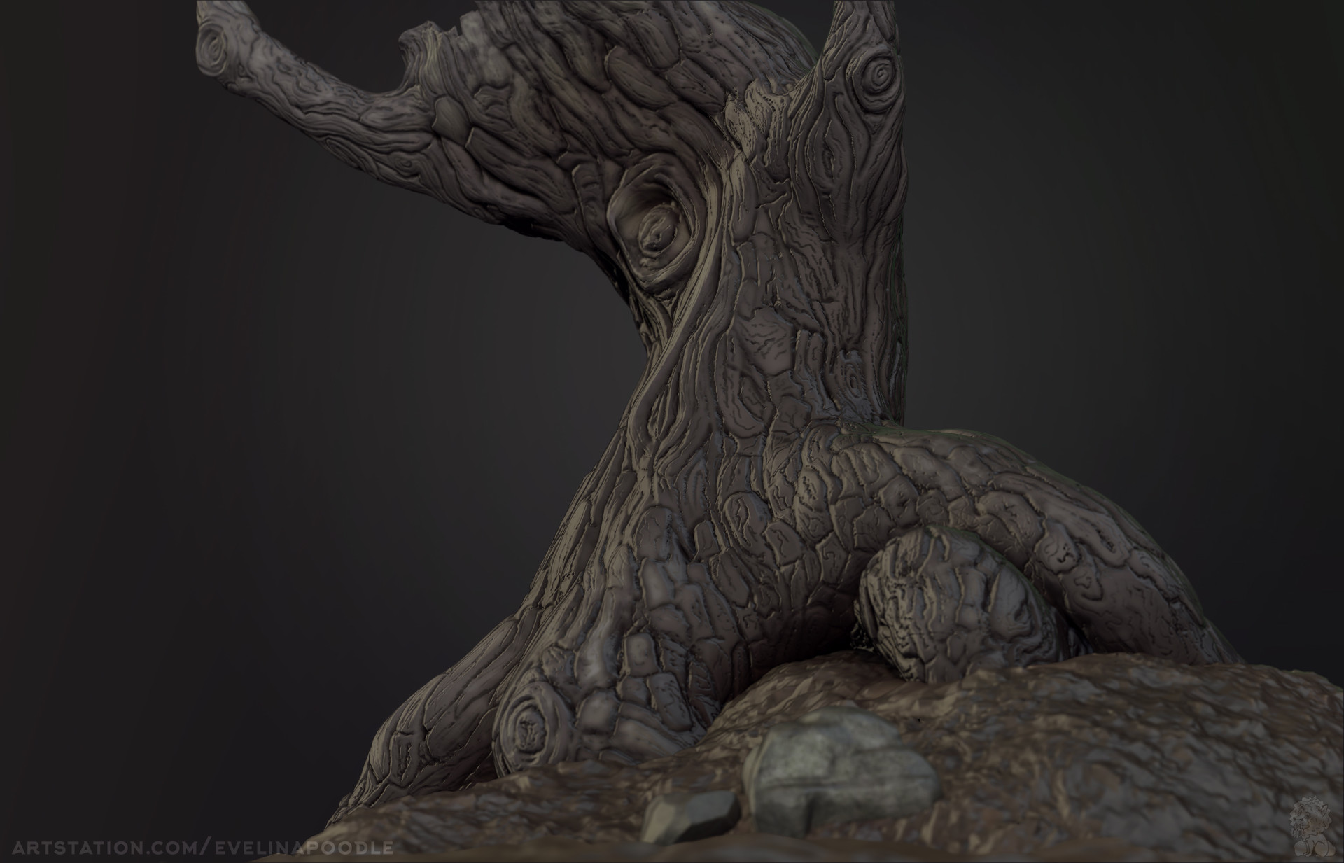 ArtStation - Scary tree