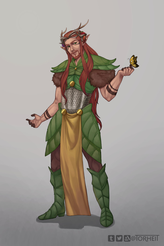 ArtStation - Male Keyleth