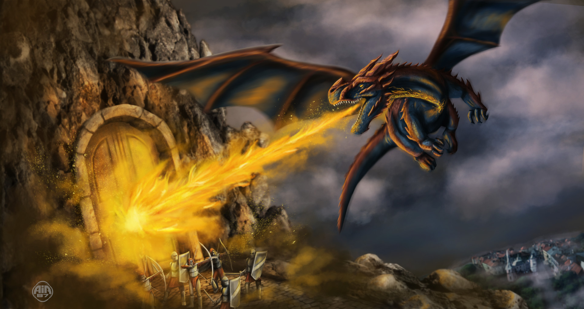 ArtStation - Enemy at the Gates