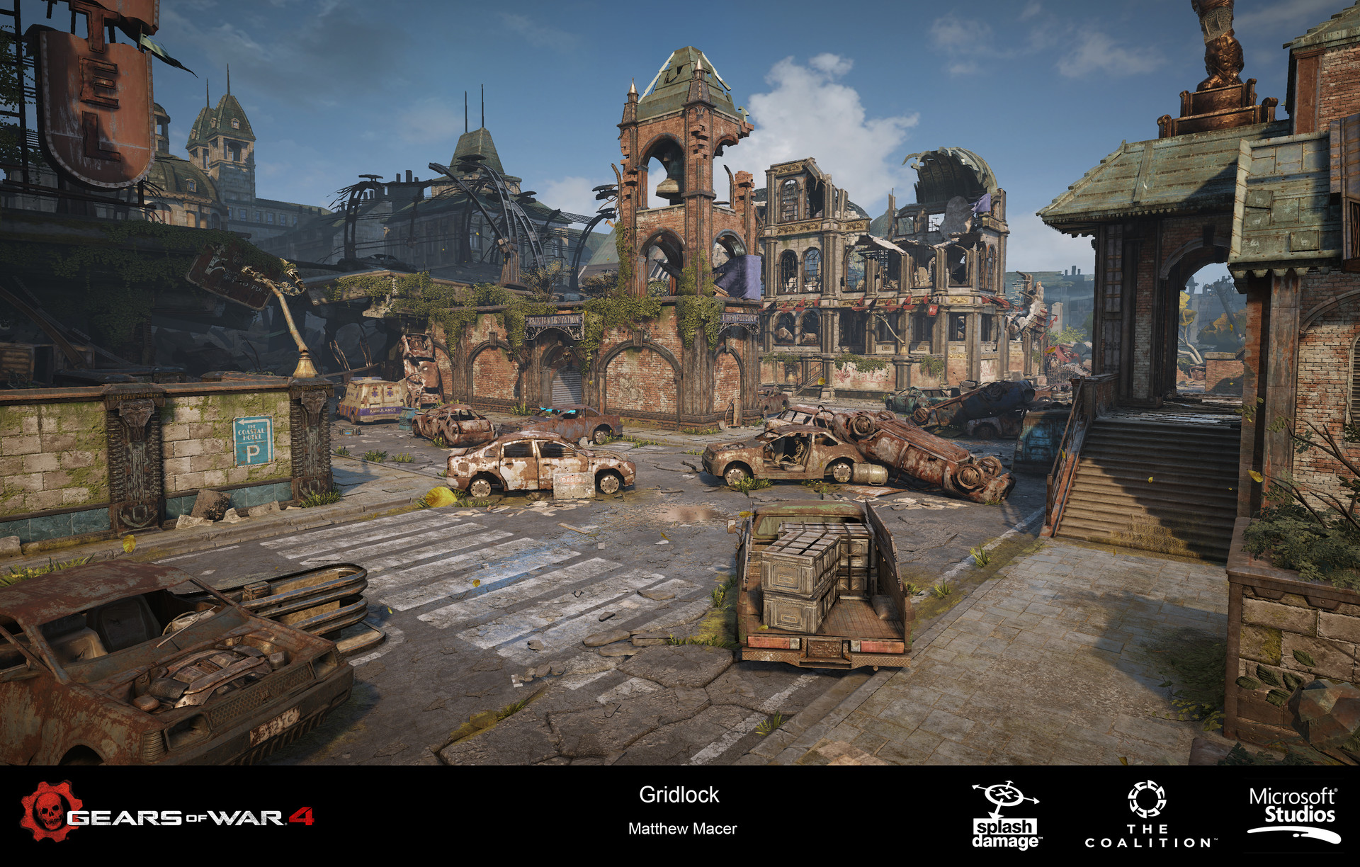 Matthew Macer - Gears of War 4 - Gridlock MP Map