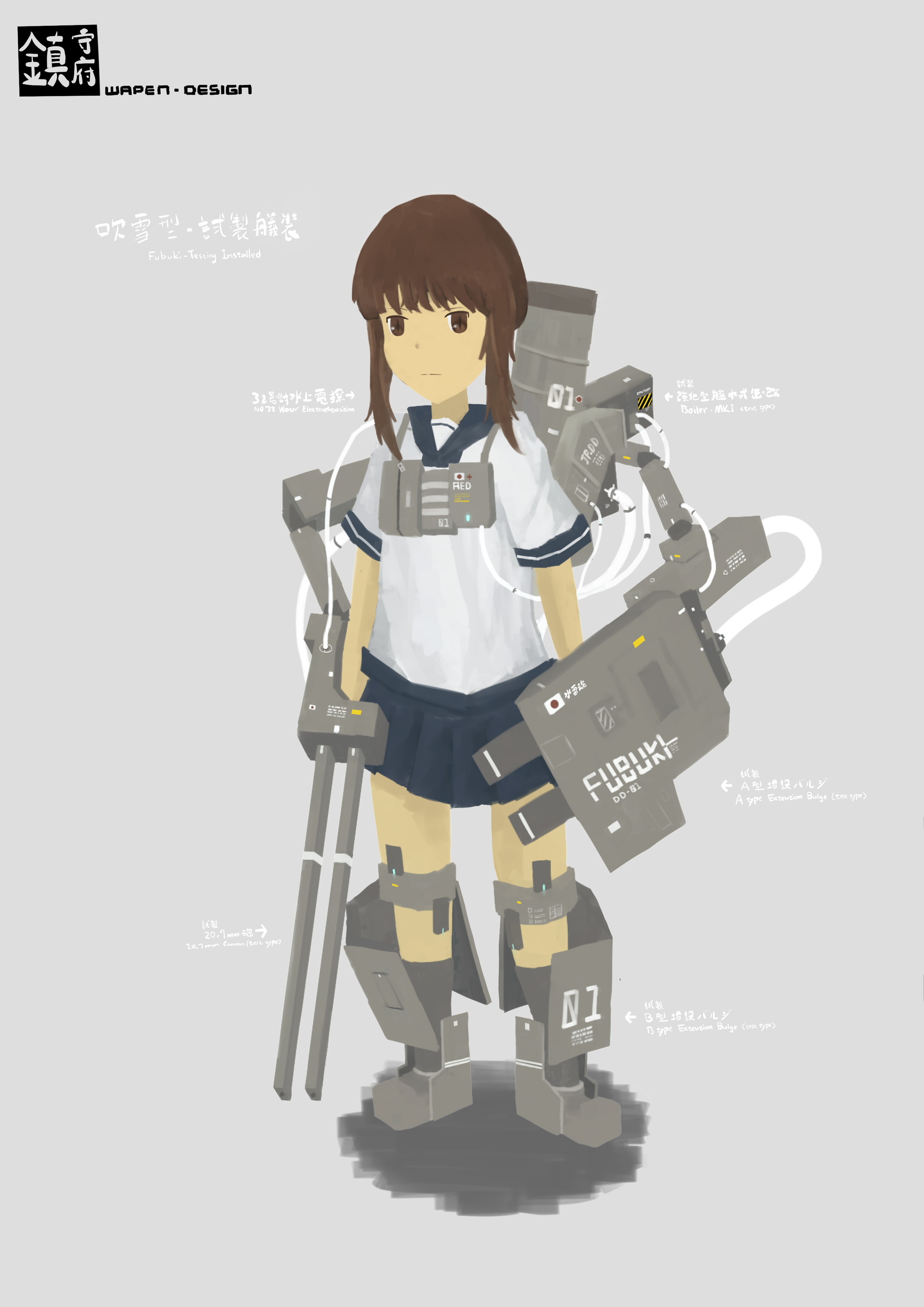 ArtStation - Fubuki Heavy Weapon Introduce