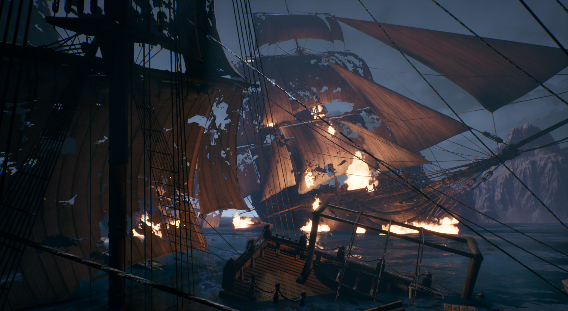 ArtStation - pirate night