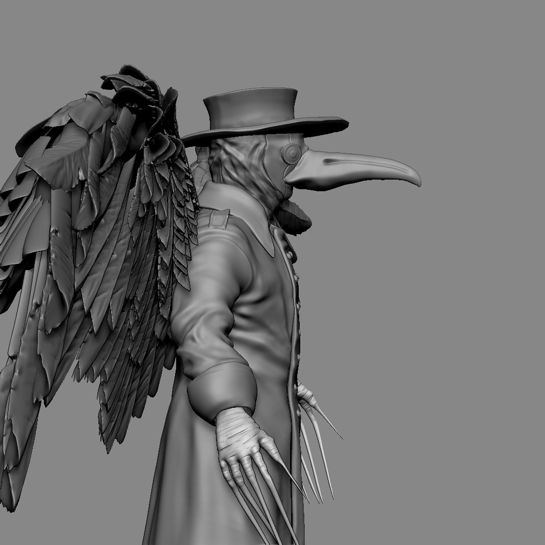 Eric Liu - WW I Bird Man Creature