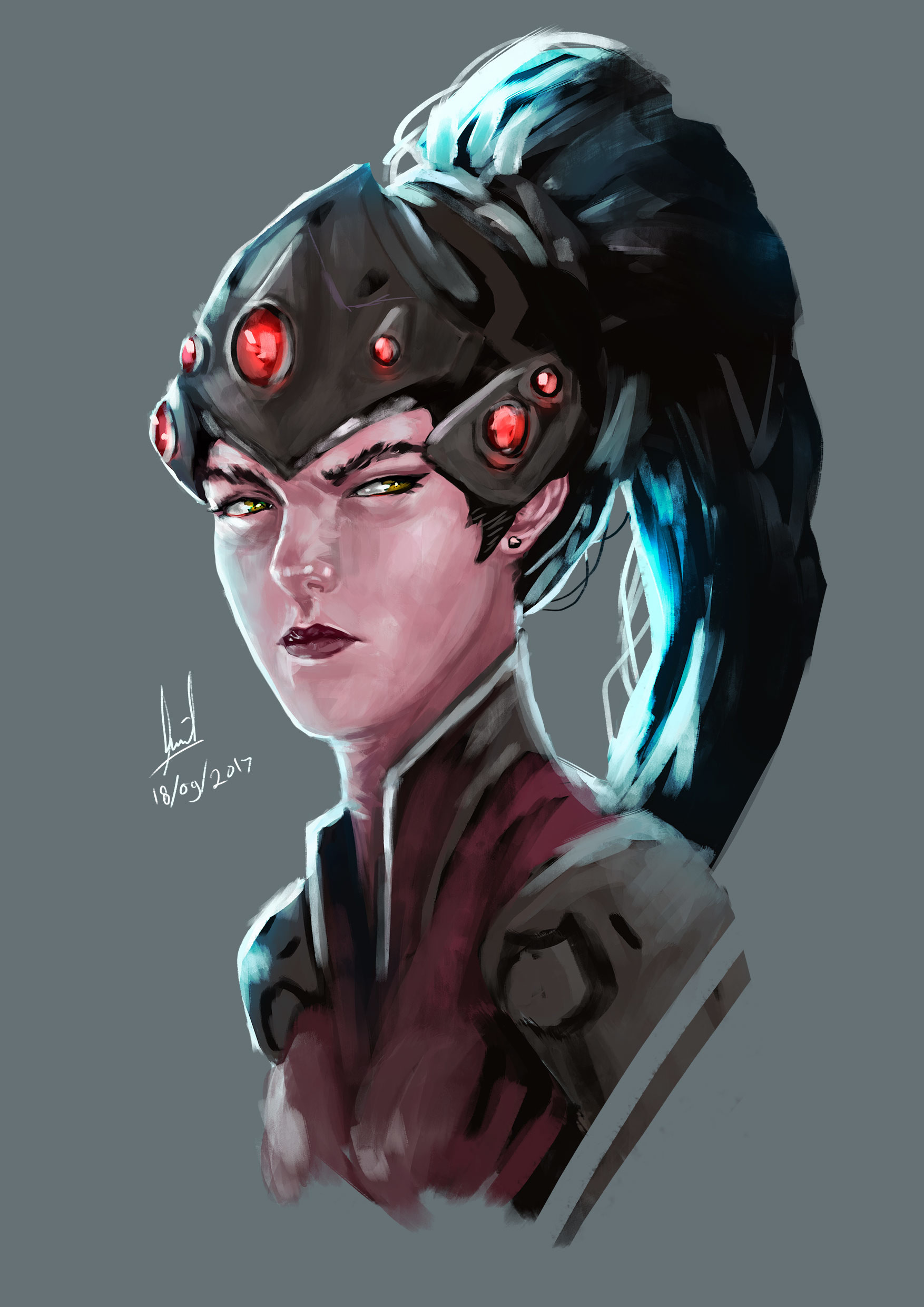 ArtStation - Widowmaker- Overwatch