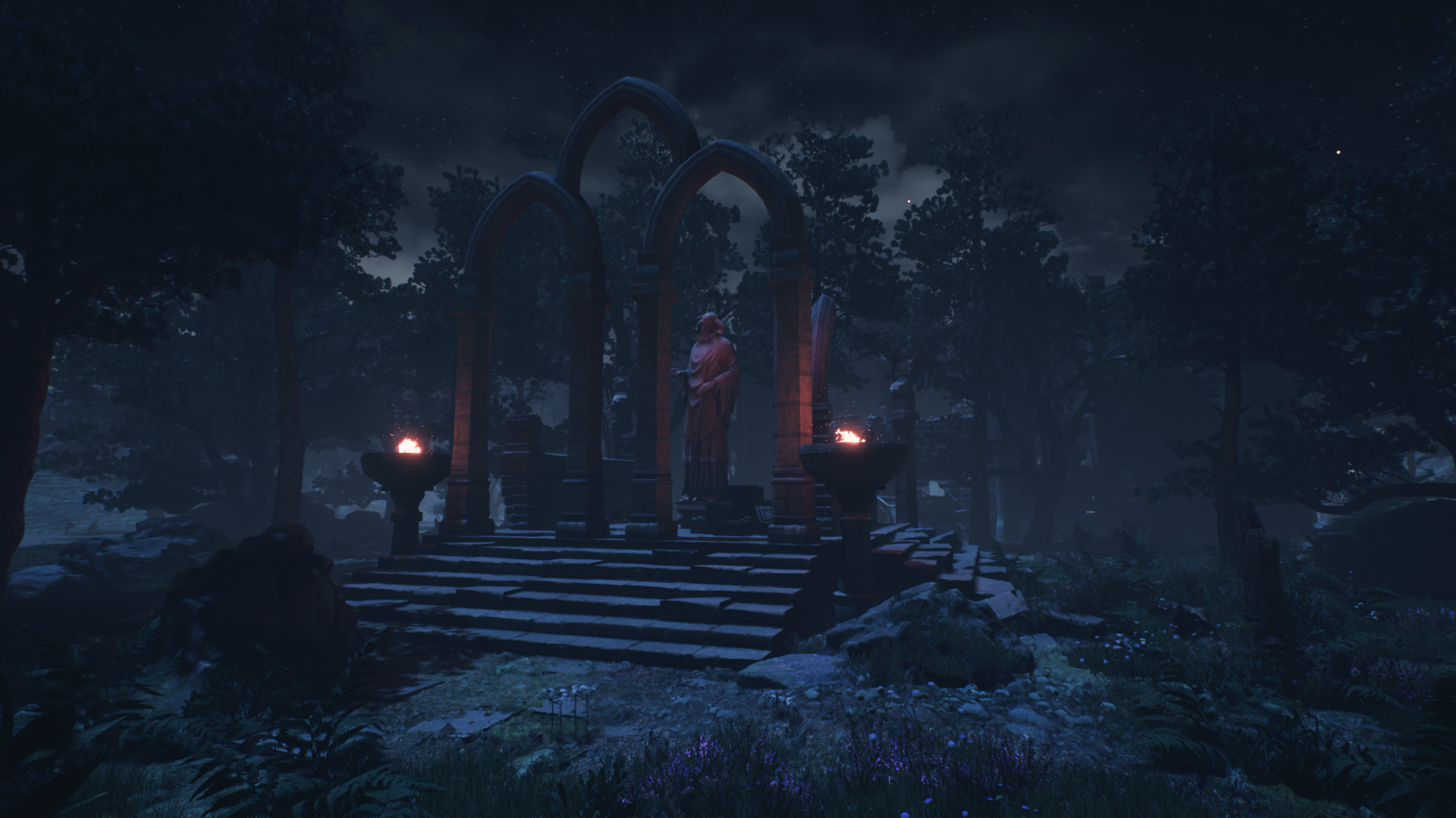 ArtStation - Night Ruins